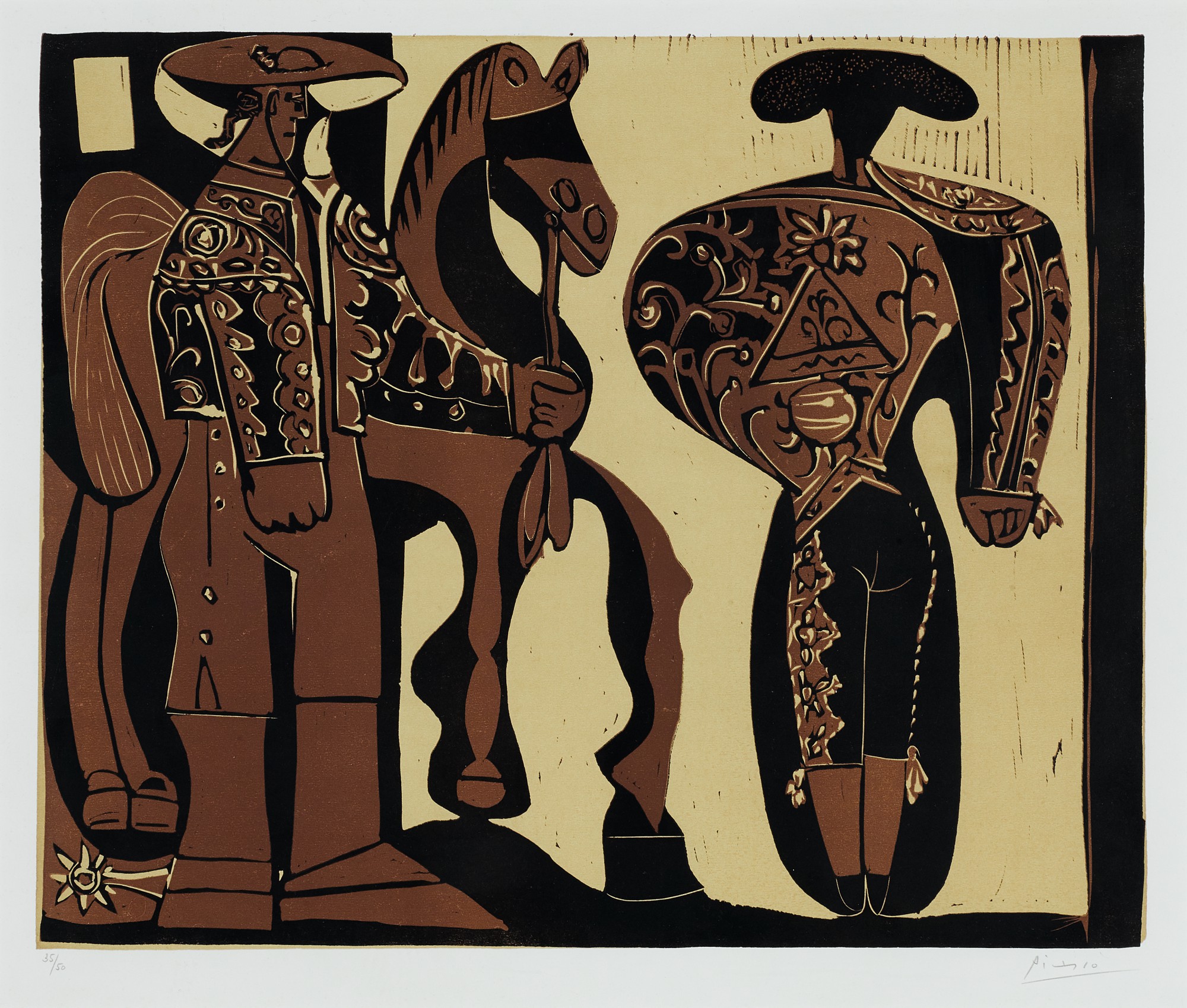 PABLO PICASSO | PICADOR ET TORERO (B. 906; BA. 1231) | The World of ...