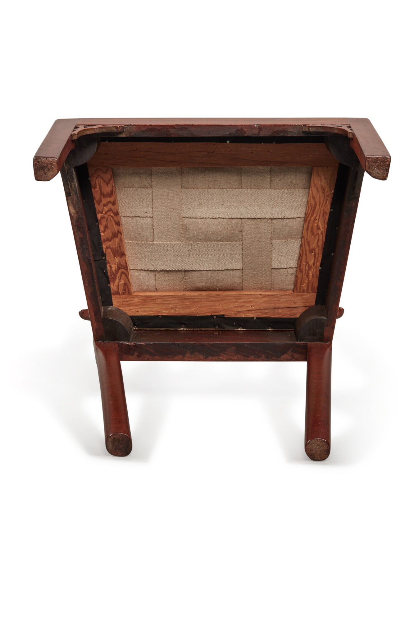 The Letitia Thompson Rare Set of Four Chippendale Carved Mahogany Side ...