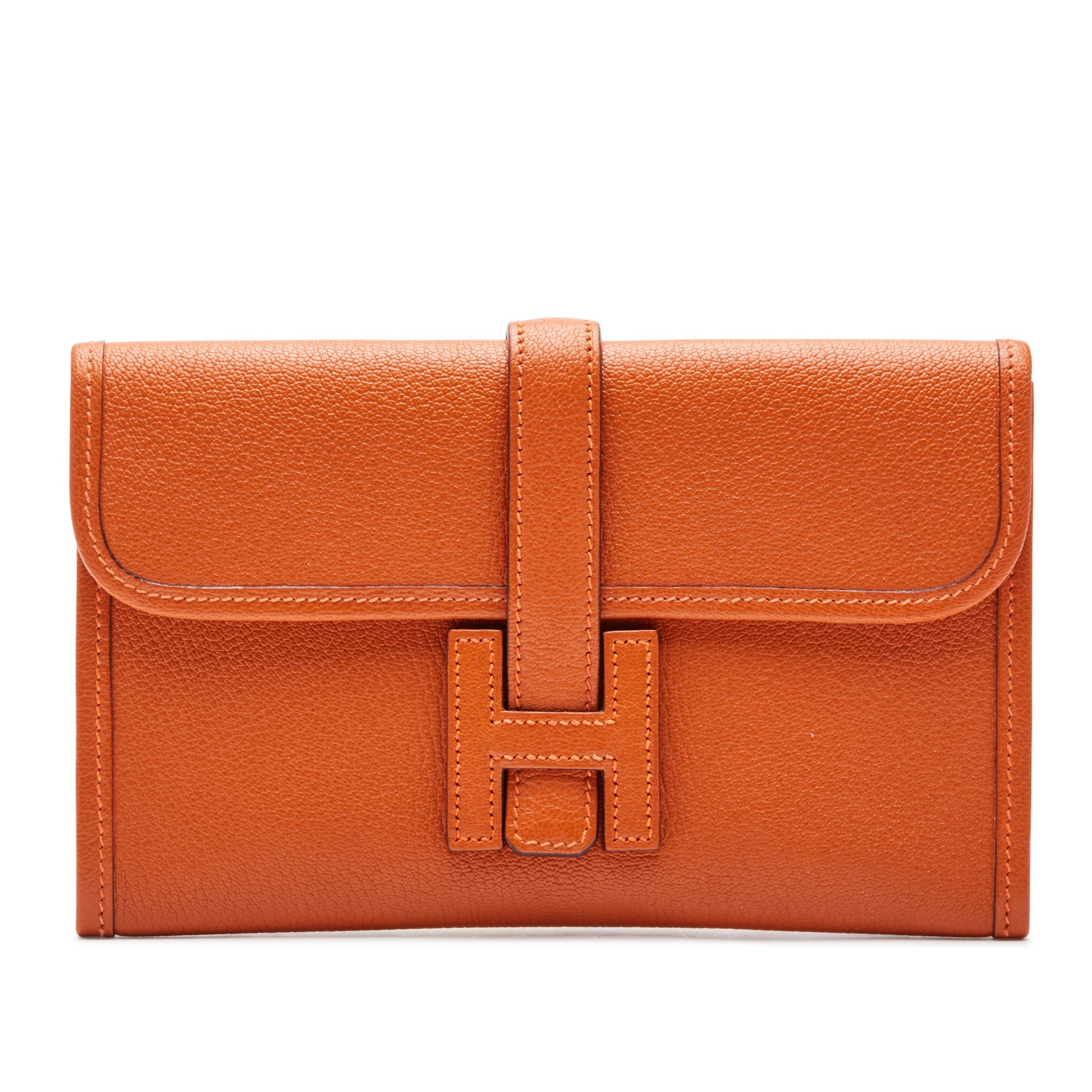 Orange H Jige Mini in Chevre Leather, 2006 | A Vision of Luxury: The ...