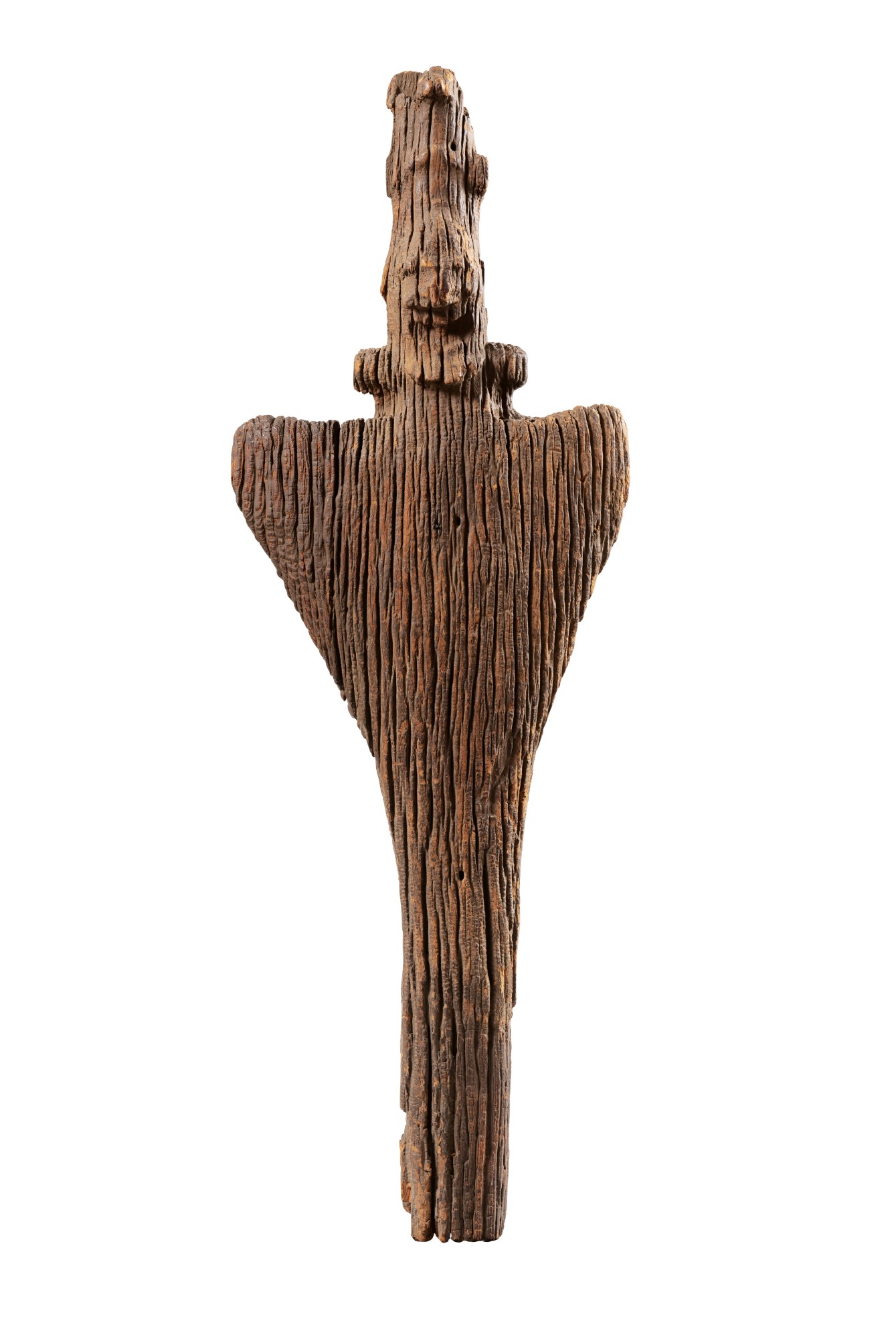 Flèche faîtière, Kanak, Nouvelle-Calédonie | Kanak finial figure, New ...
