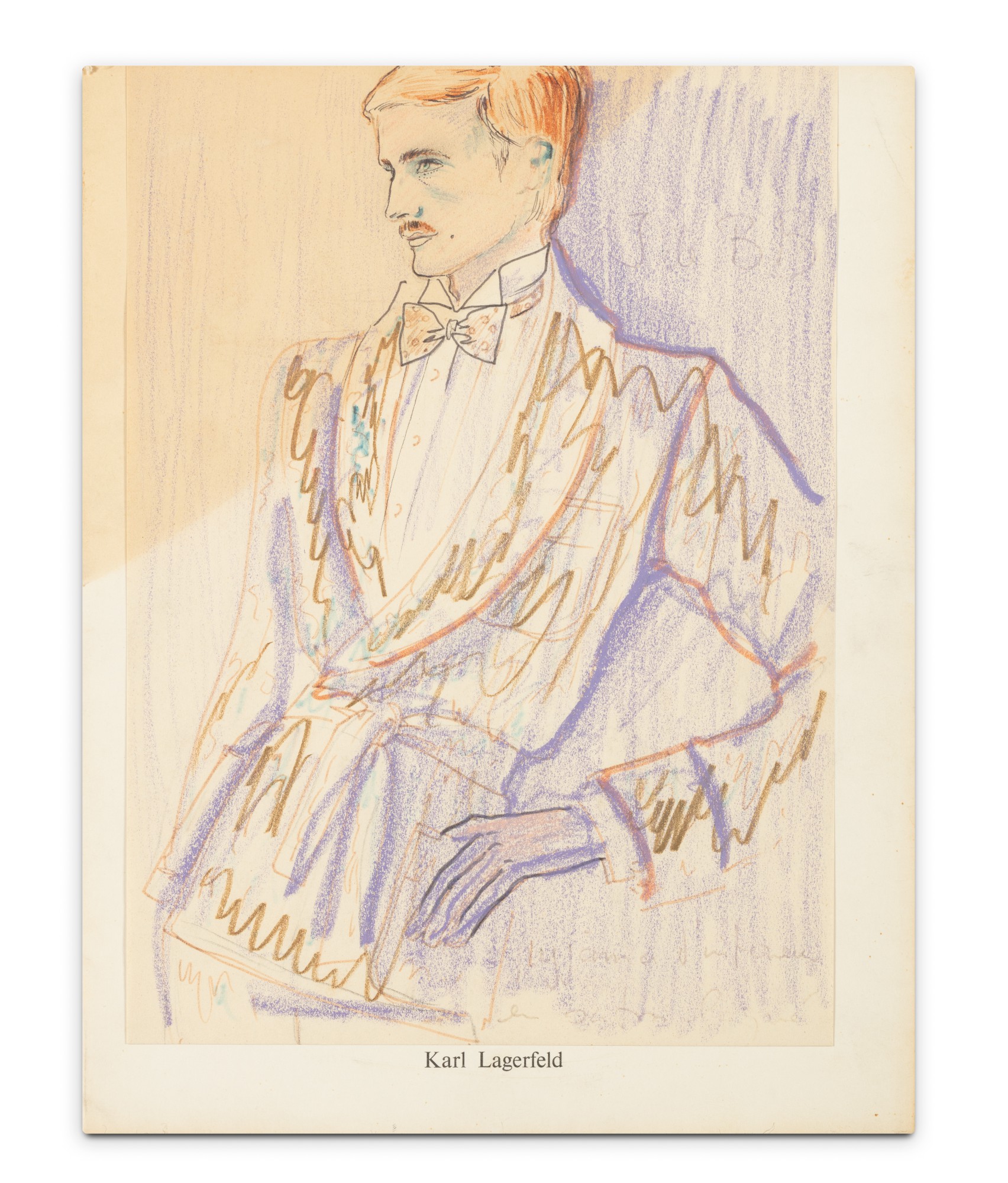 Three portraits of Jacques de Bascher | Three portraits de Jacques de ...