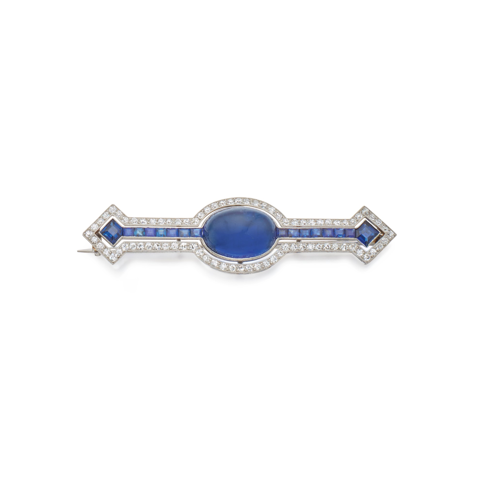 George Thibault | Sapphire and Diamond Brooch, France | Important ...