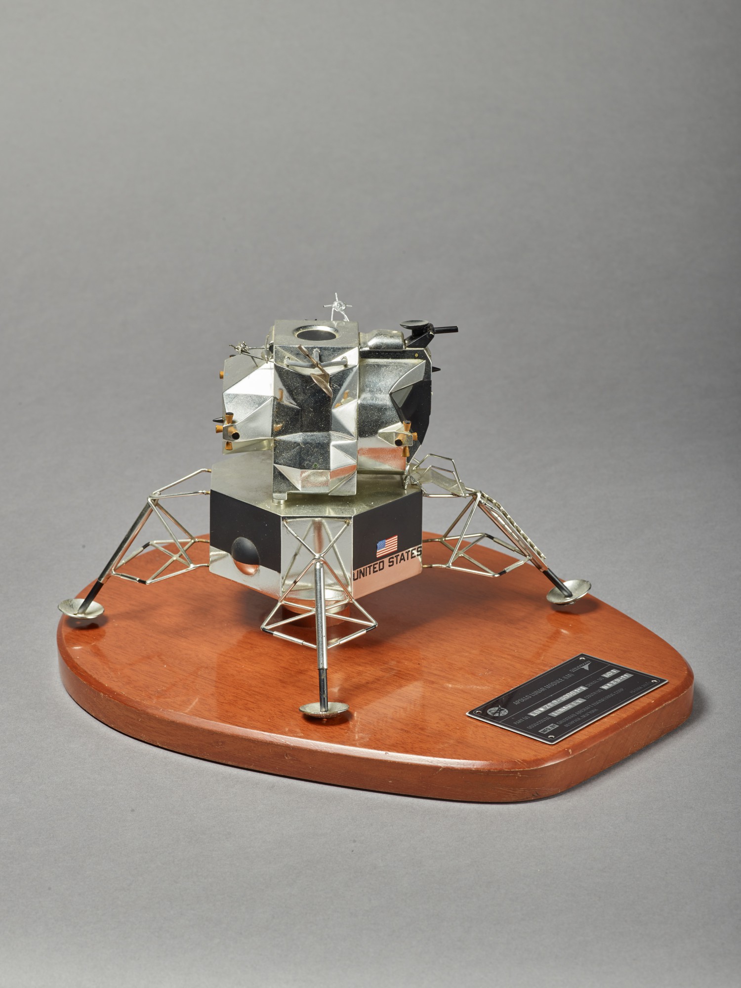 Official Chrome Contractor Presentation Model of the Apollo Grumman ...