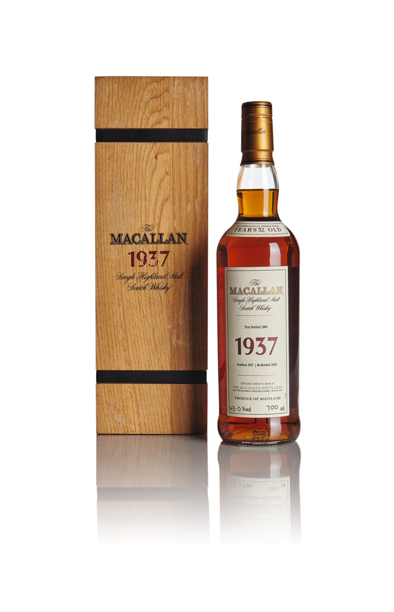 THE MACALLAN FINE & RARE 32 YEAR OLD 43.0 ABV 1937 | The Ultimate ...