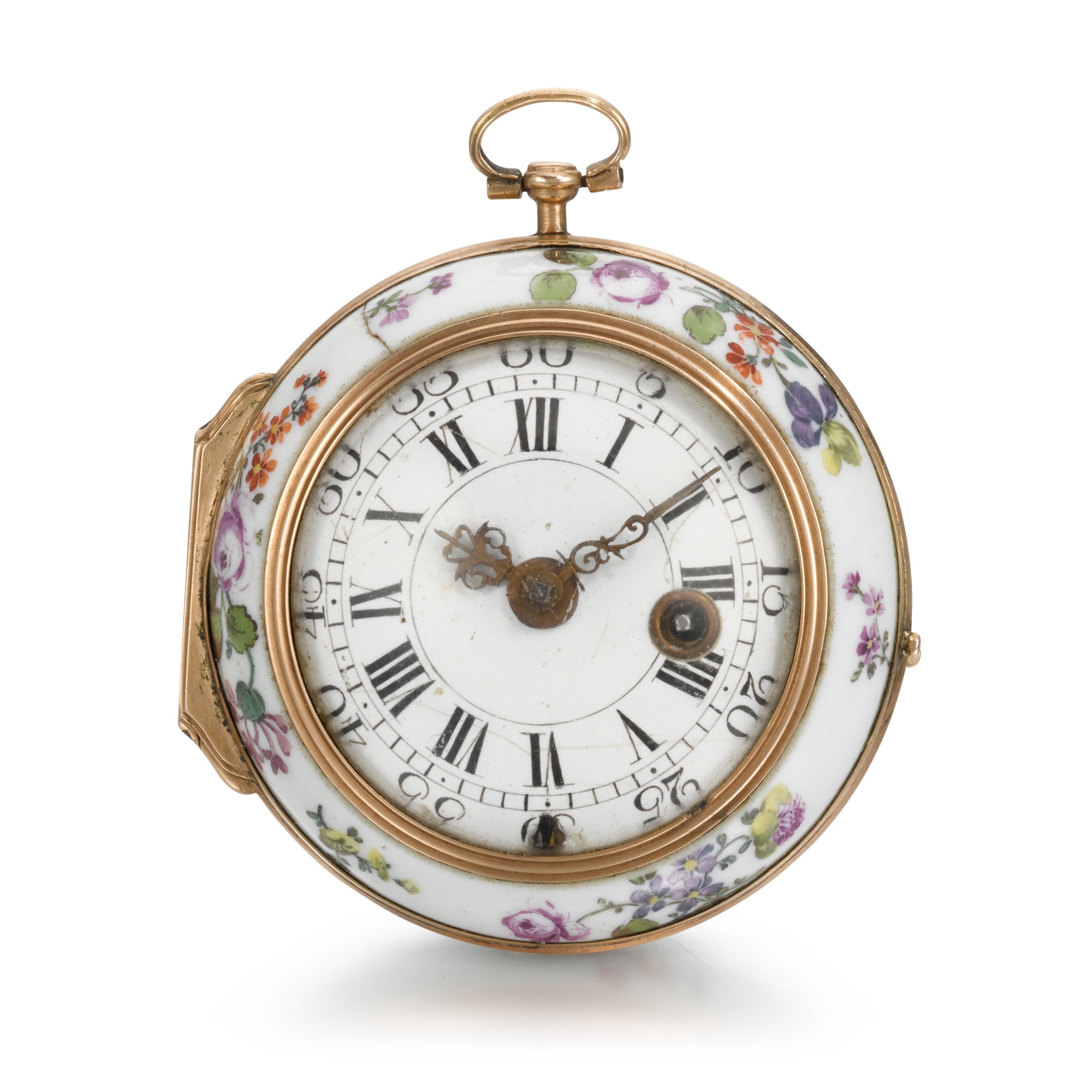 Porcelain Watch Case With Associated Movement, Circa 1760 | Fine ...