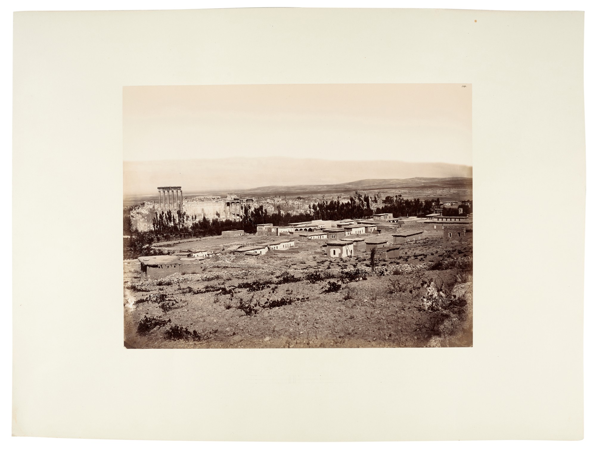 Palestine and Lebanon—Félix Bonfils | Eight large photographs, 1870s ...