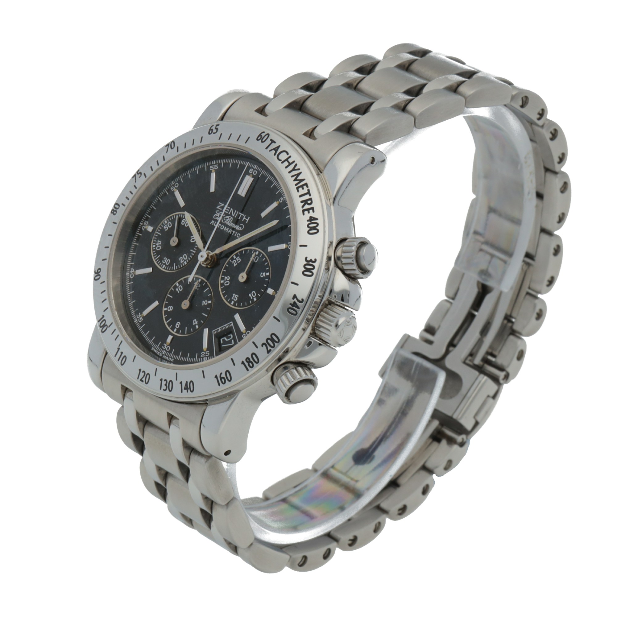 ZENITH | EL PRIMERO RAINBOW, REF 02-0360-400 STAINLESS STEEL ...