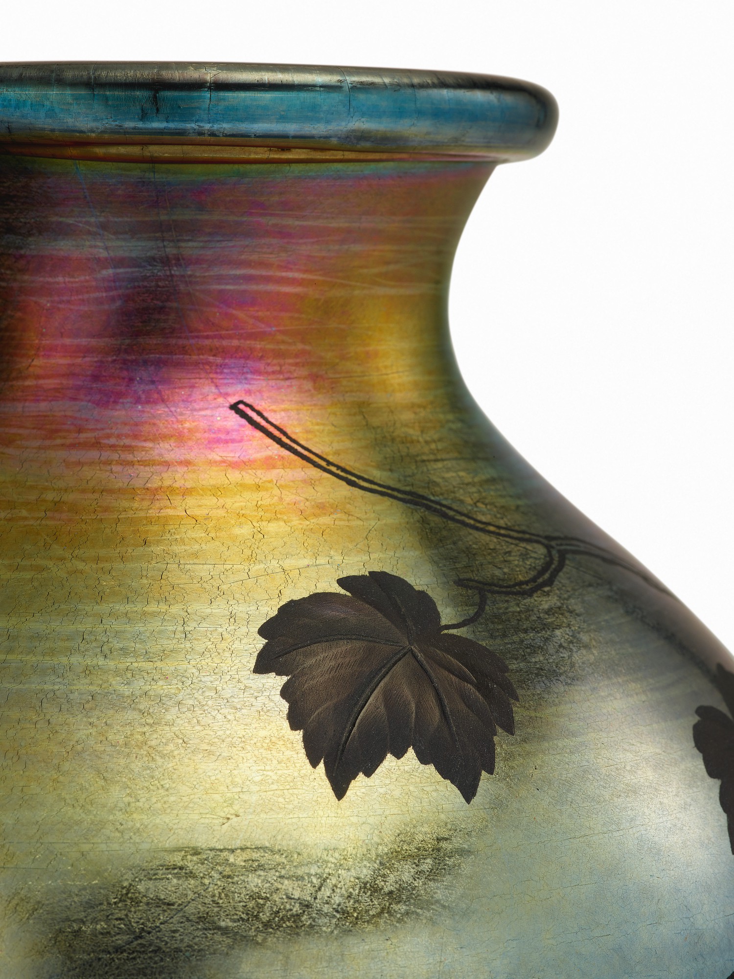 TIFFANY STUDIOS | "LEAF AND VINE" VASE | Design | 2020 | Sotheby's