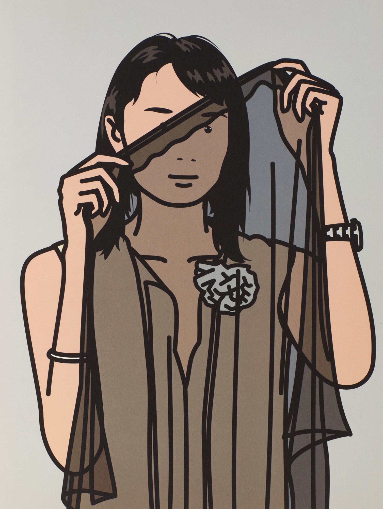 JULIAN OPIE | TWENTY SIX PORTRAITS (Cristea 95) | Made in Britain ...