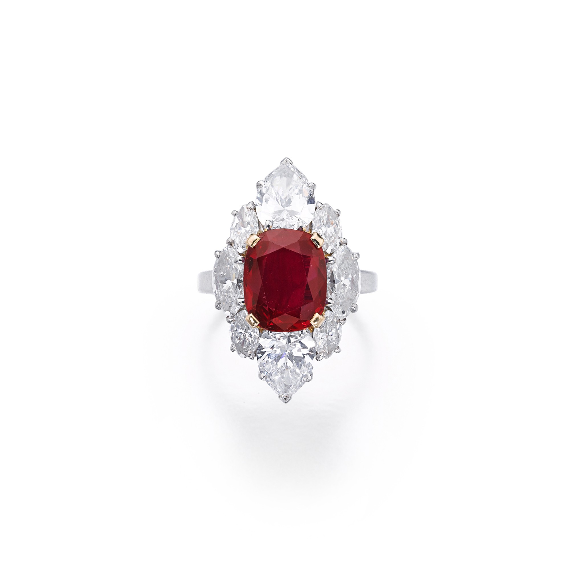 Fine ruby and diamond ring | 寶格麗 | 紅寶石配鑽石戒指 | Magnificent Jewels and ...