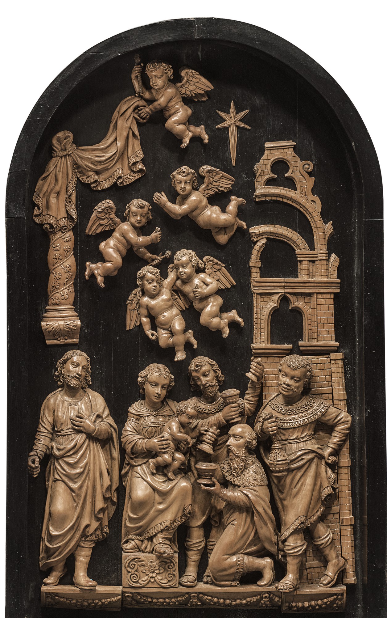 SOUTH GERMAN OR ITALIAN 17TH CENTURY | THE ADORATION OF THE MAGI | Master Paintings & Sculpture ...