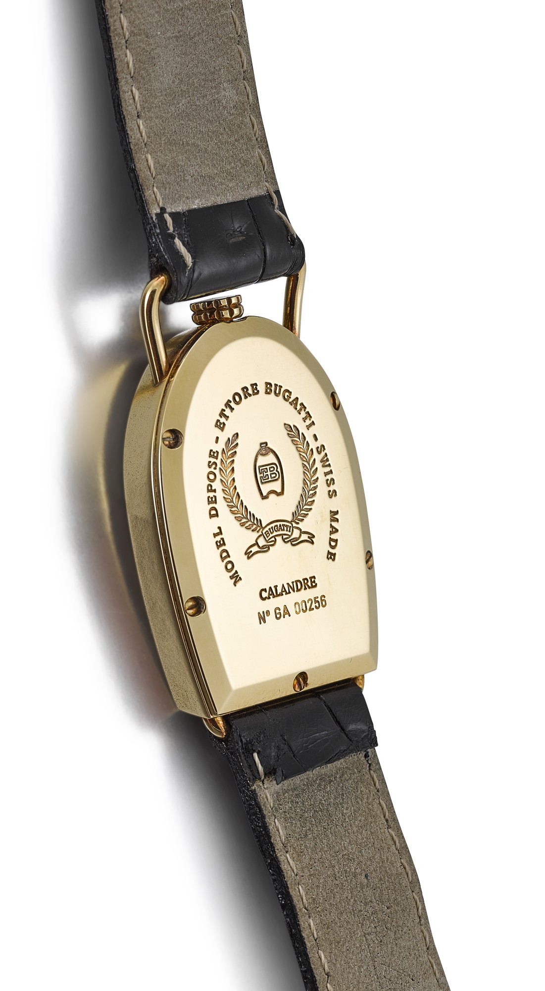 ETTORE BUGATTI | DEPOSE A YELLOW GOLD WRISTWATCH, CIRCA 1998 | Watches ...