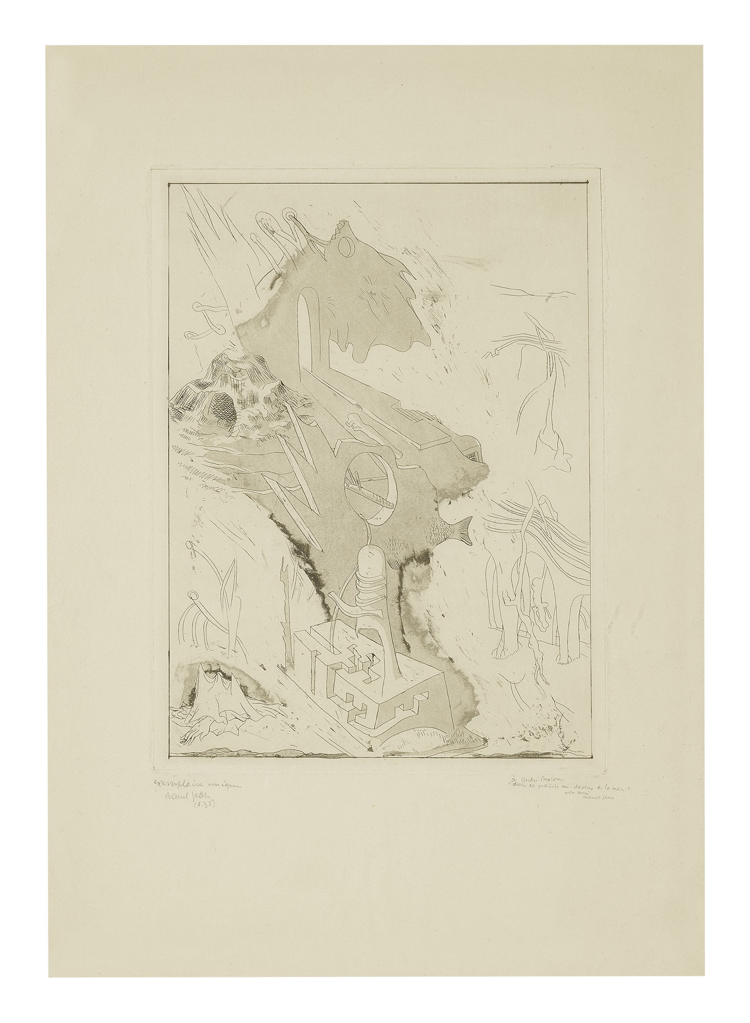 MARCEL JEAN | DANS LA PRAIRIE AU DESSUS DE LA MER (IN THE MEADOW AT THE ...