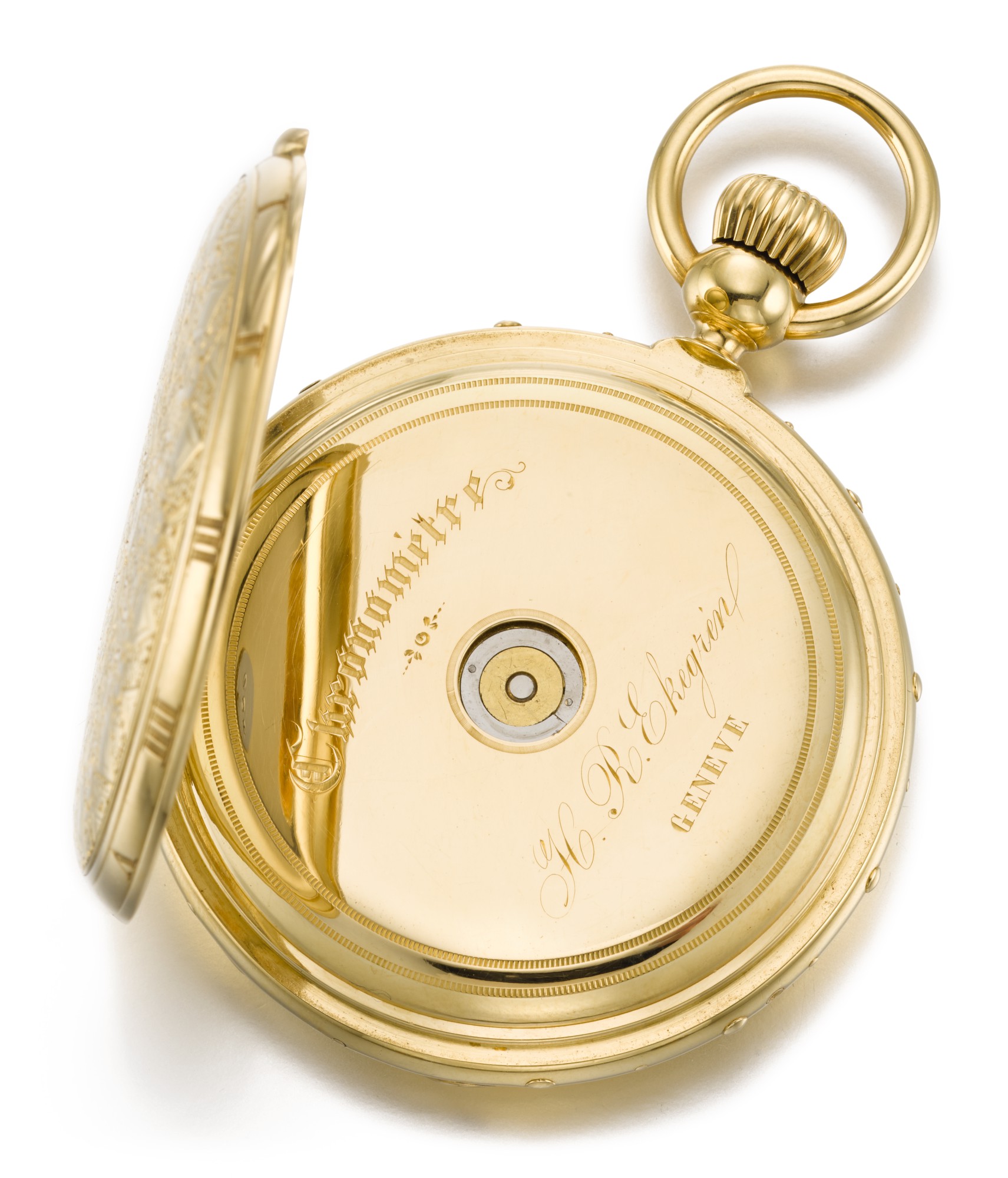 H. R. EKEGRÉN, GENÈVE [H. R. Ekegrén，日內瓦] | A RARE AND UNUSUAL GOLD ...