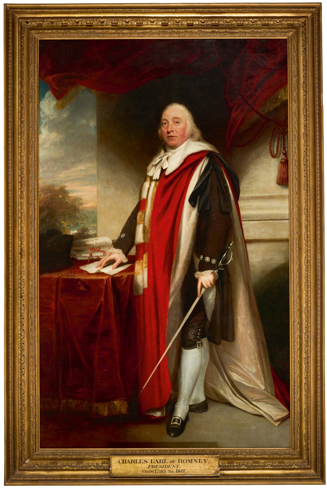 SIR WILLIAM BEECHEY, R.A. | PORTRAIT OF CHARLES MARSHAM, 1ST EARL OF ...