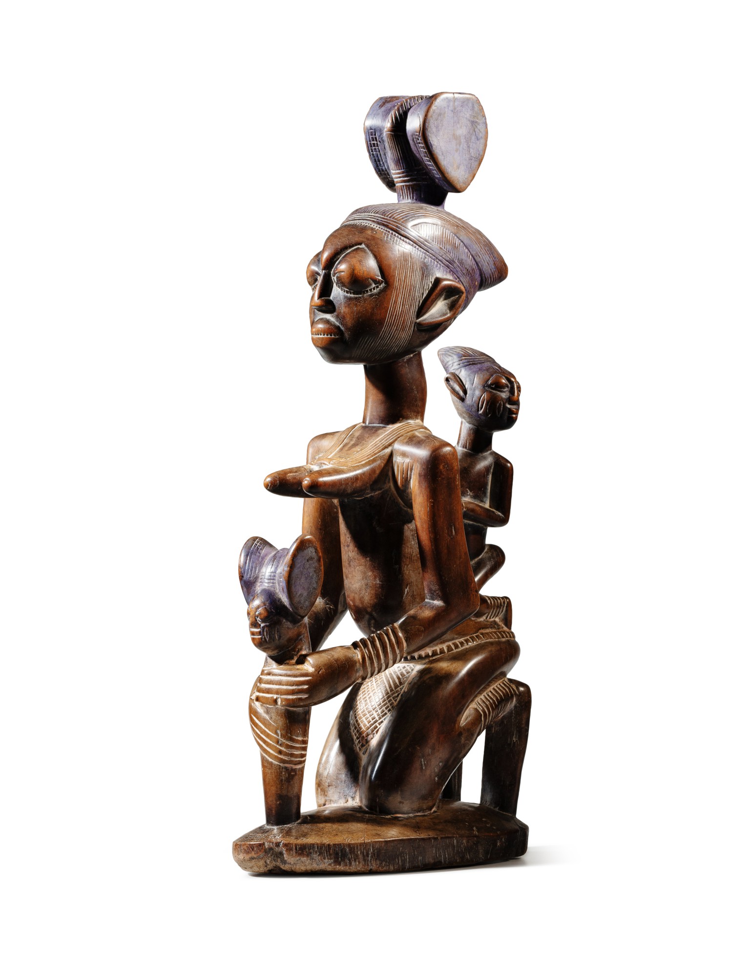 Statue shango, Yoruba, Nigeria | Shango Figure, Yoruba, Nigeria ...