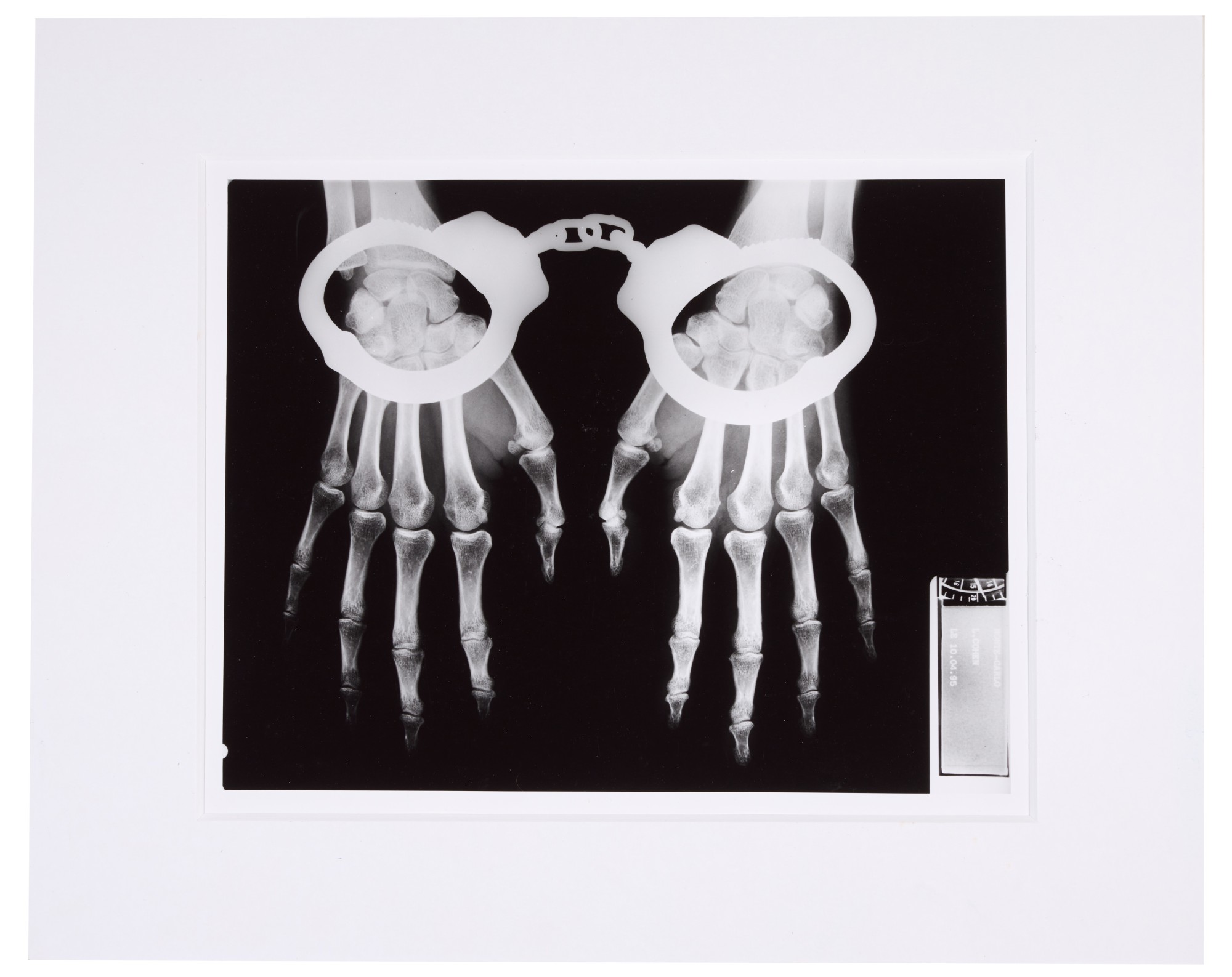 'X-Ray with Handcuffs', French Vogue, Paris, 1994 | Photographs | 2021 ...
