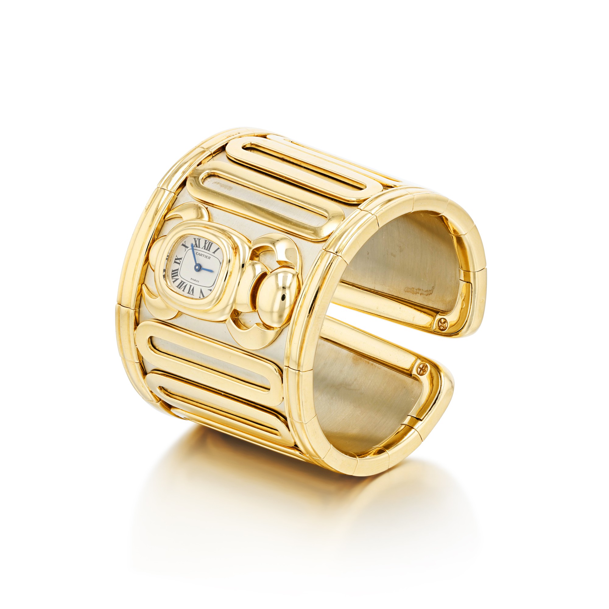 Cartier | Montre or et acier, "Tanis" | Gold and steel lady's ...