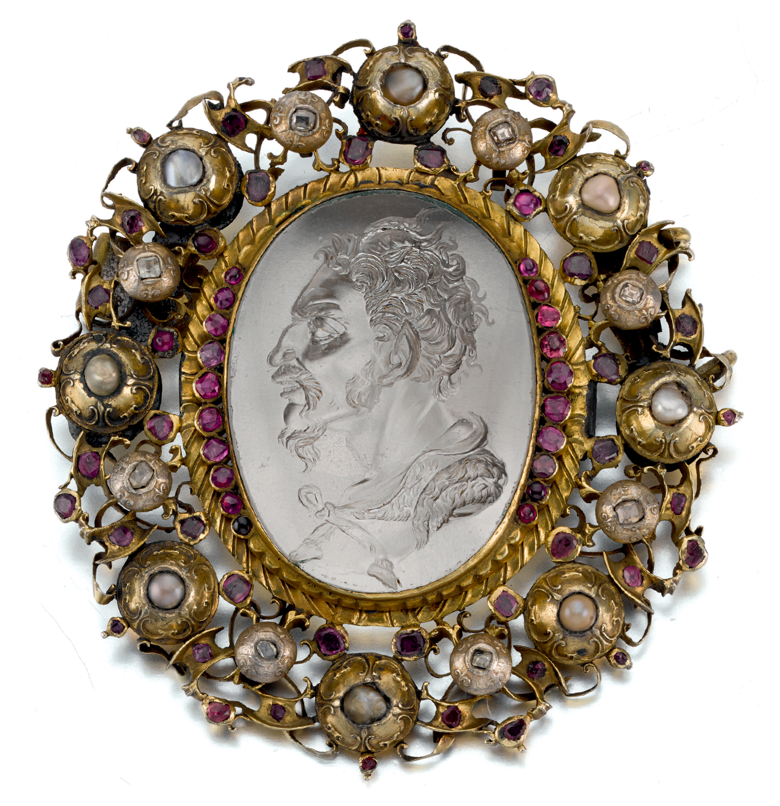 ITALIAN, LATE 15TH-18TH CENTURY | INTAGLIO WITH THE HEAD OF PAN | Old ...