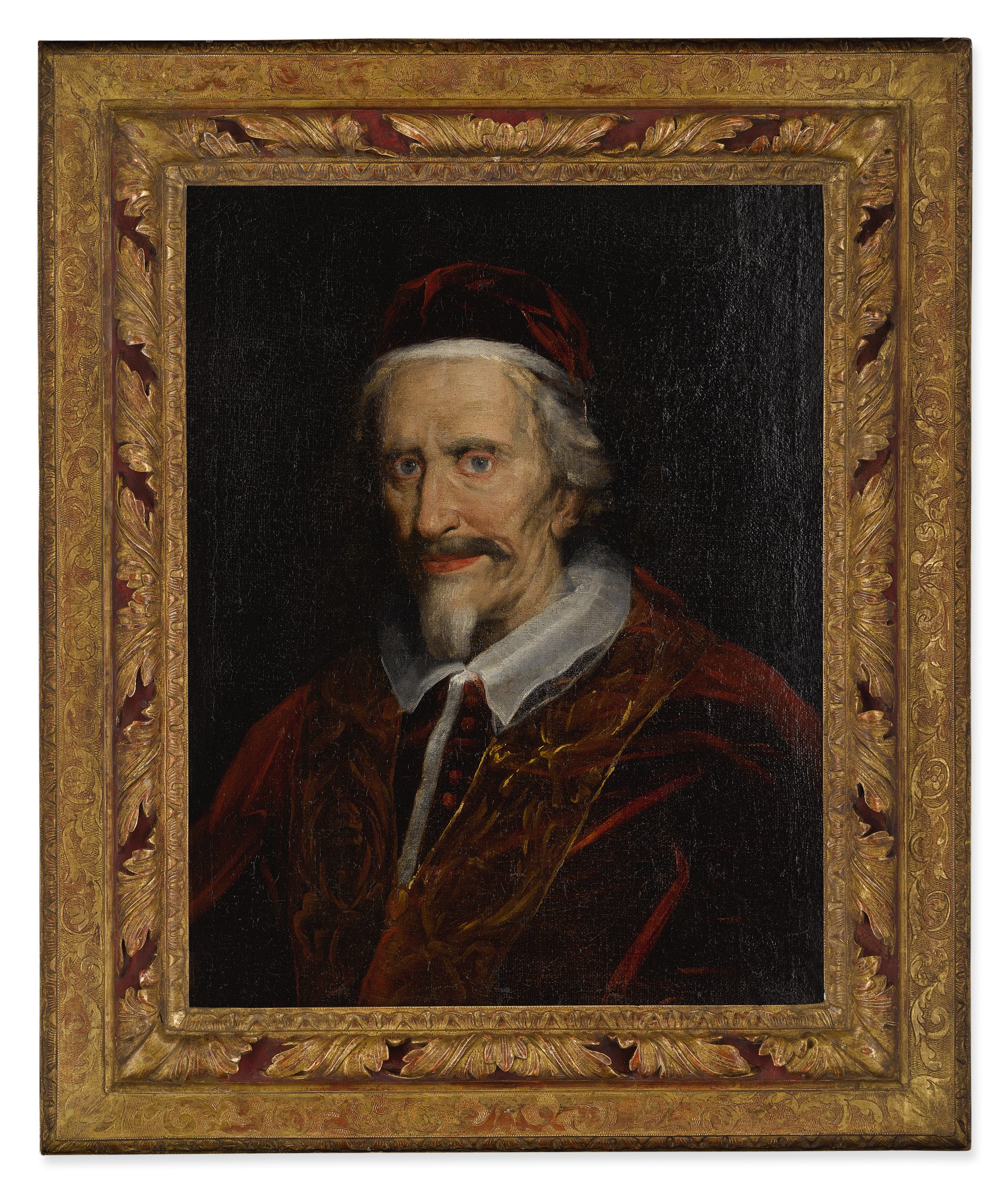 CIRCLE OF GIOVANNI BATTISTA GAULLI, CALLED BACICCIO | PORTRAIT OF POPE ...