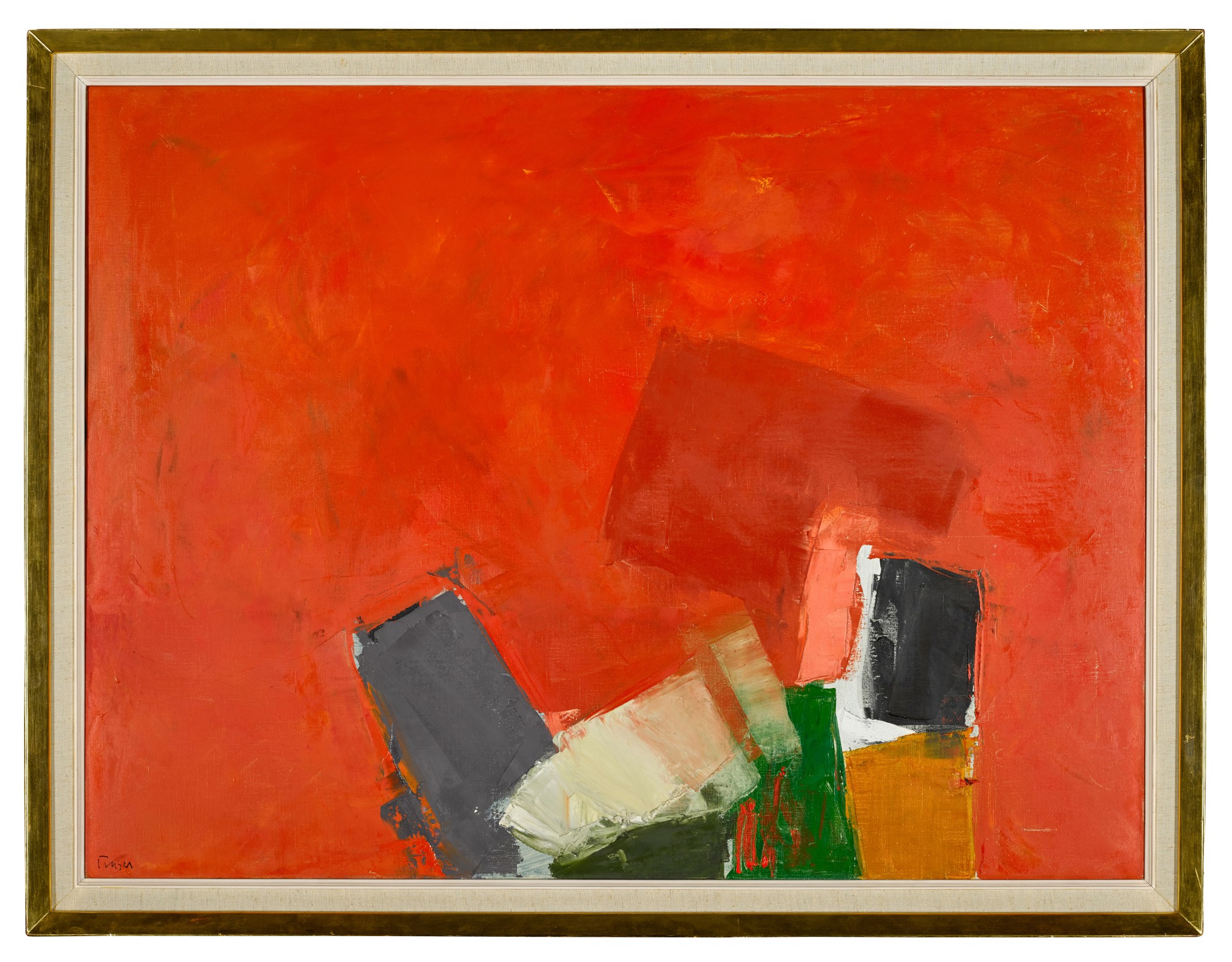 DONALD HAMILTON FRASER | ORANGE COMPOSITION | Made in Britain | 2020 ...