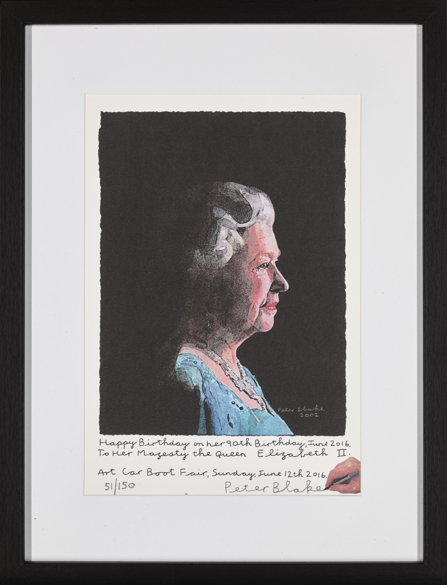 SIR PETER BLAKE, R.A. | QUEEN | Made in Britain | 2020 | Sotheby's