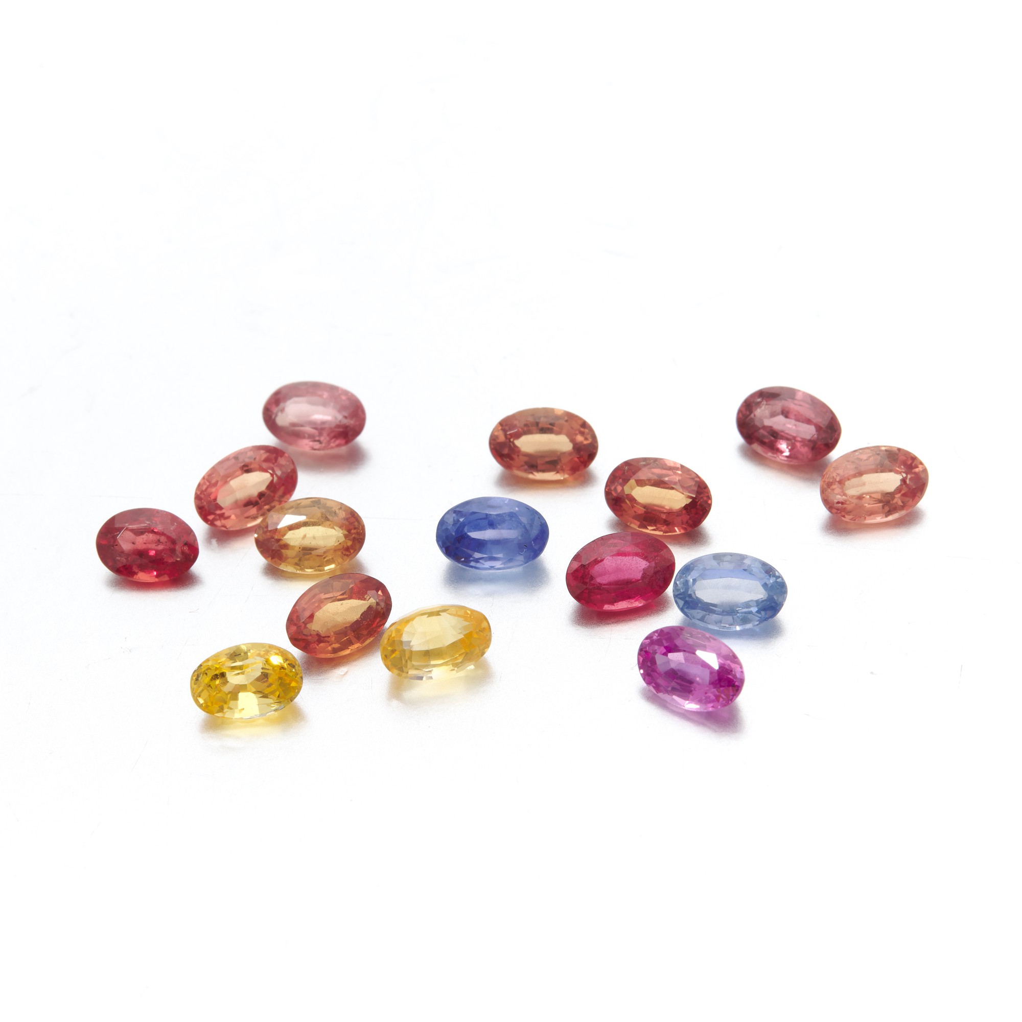 Sapphire and color sapphire collection (Collezione di zaffiri e zaffiri ...