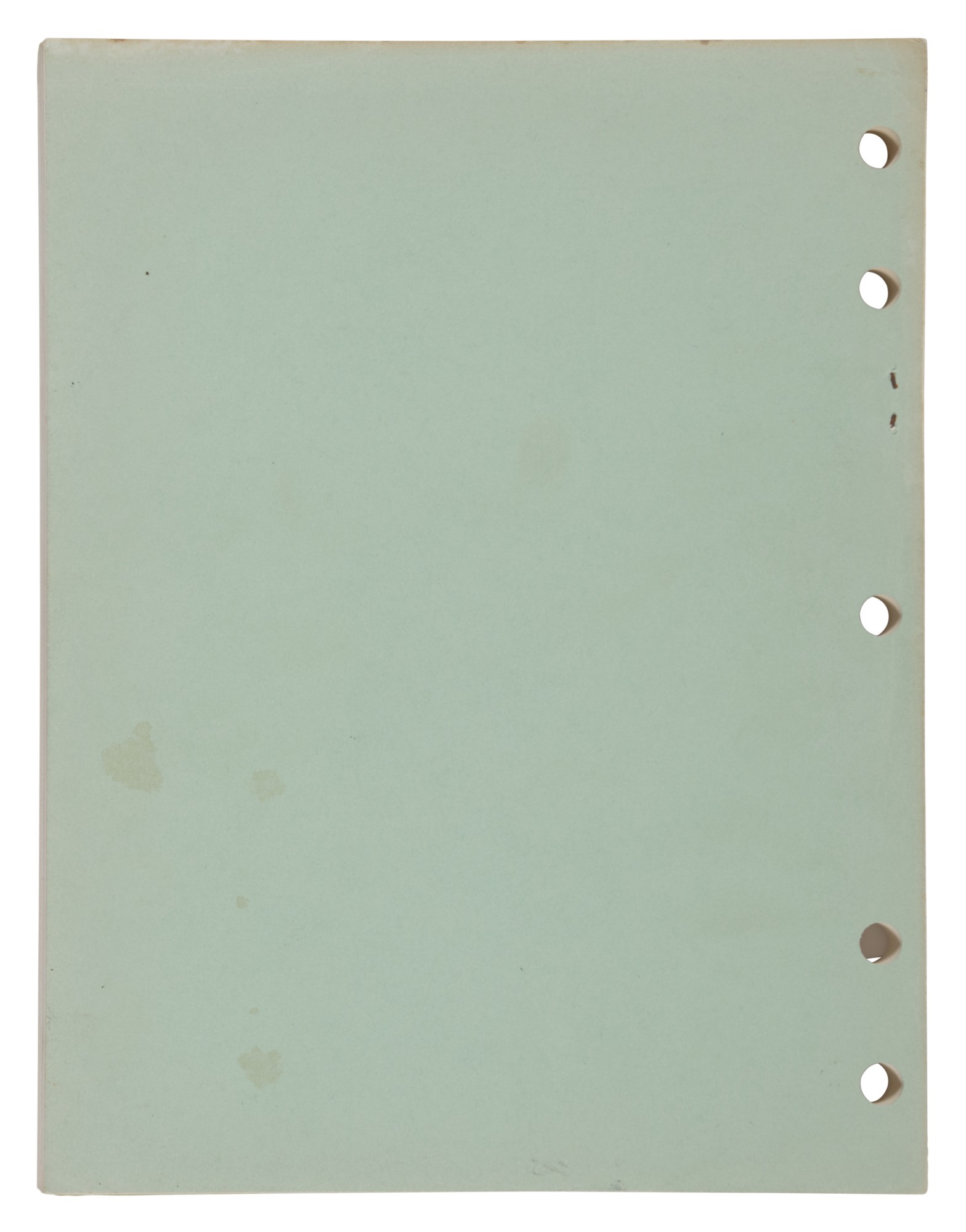 [Apollo 16] — Flight Plan and Lunar Surface Procedures. Signed and ...