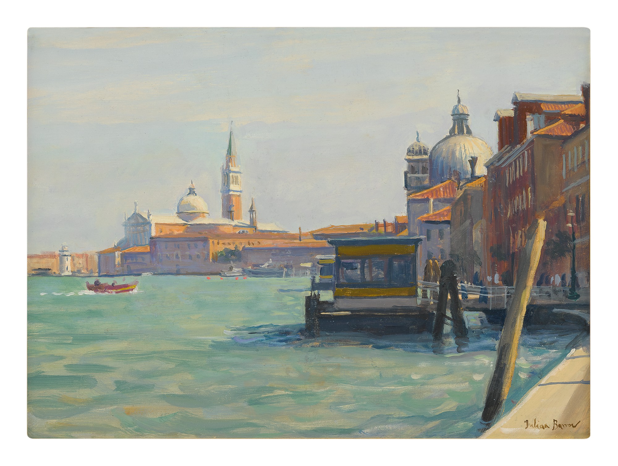 JULIAN BARROW | SAN GIORGIO & THE GIUDECCA, ITALY | American Art Online ...