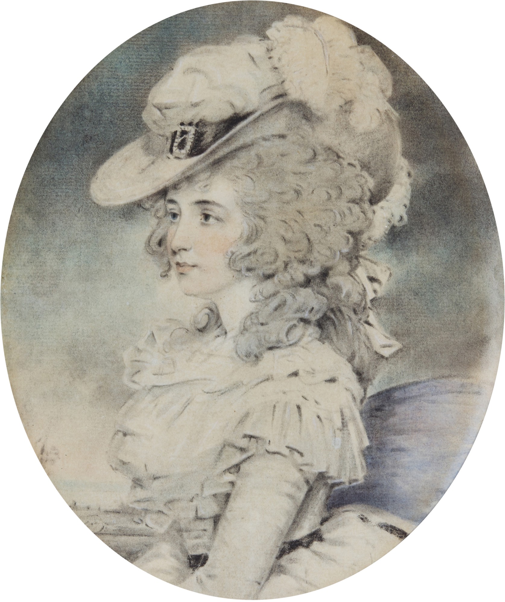 Portrait of a lady, circa 1785 | Old Master & British Works on Paper ...