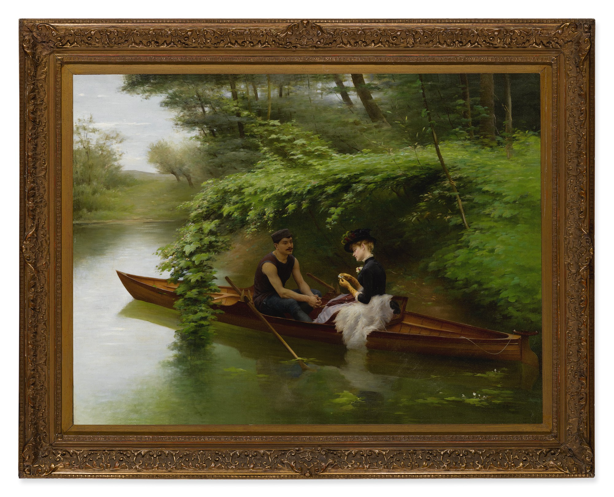 JULES SCALBERT | THE BOATING PARTY | European Paintings, Drawings ...