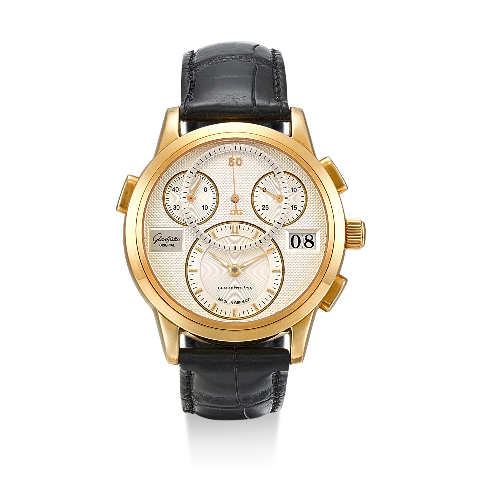 Panomatic Chrono, Reference W19501010104, A pink gold chronograph ...