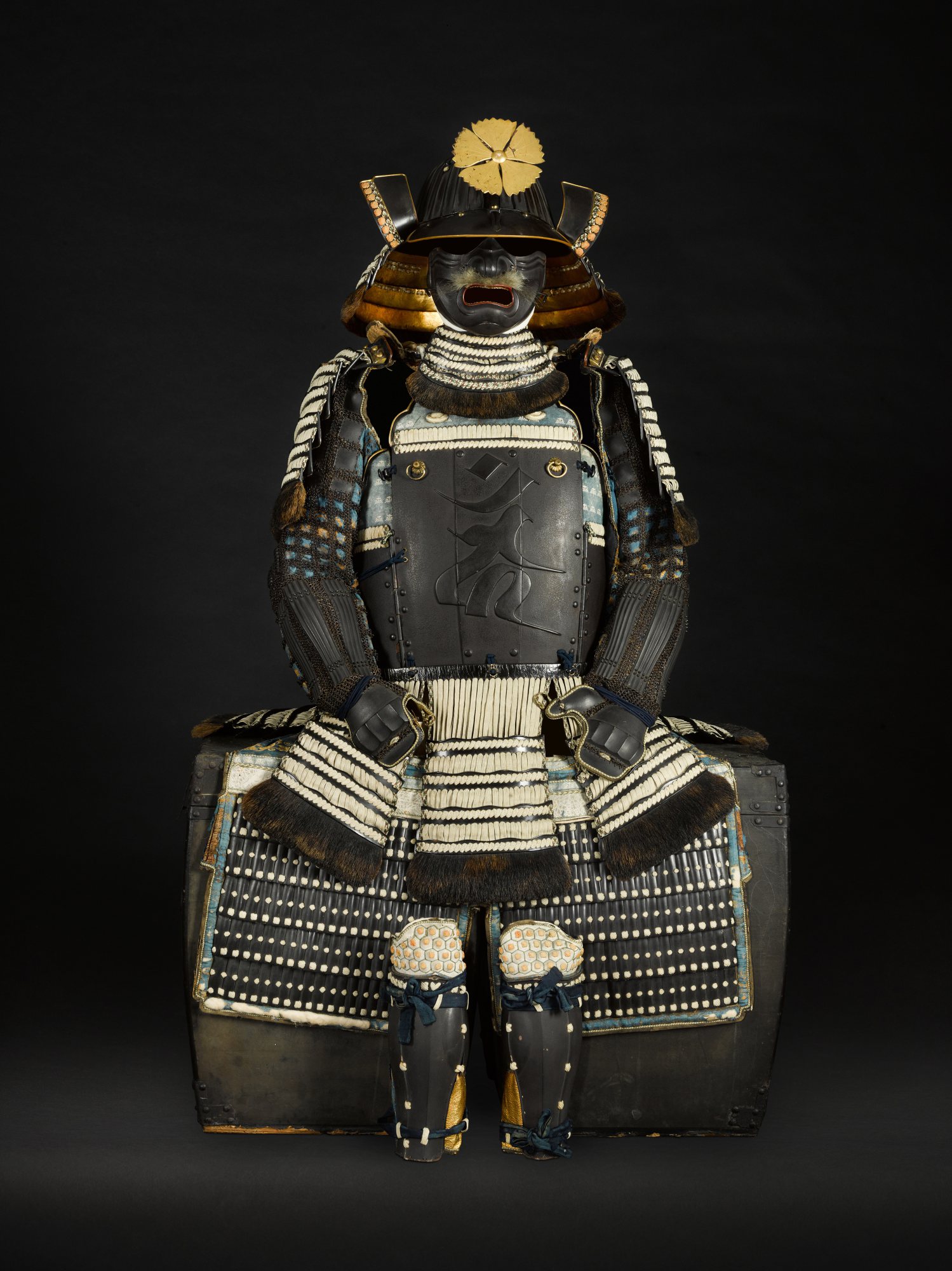 An uchidashi gomai-do gusoku [armour with repoussé five-piece cuirass ...