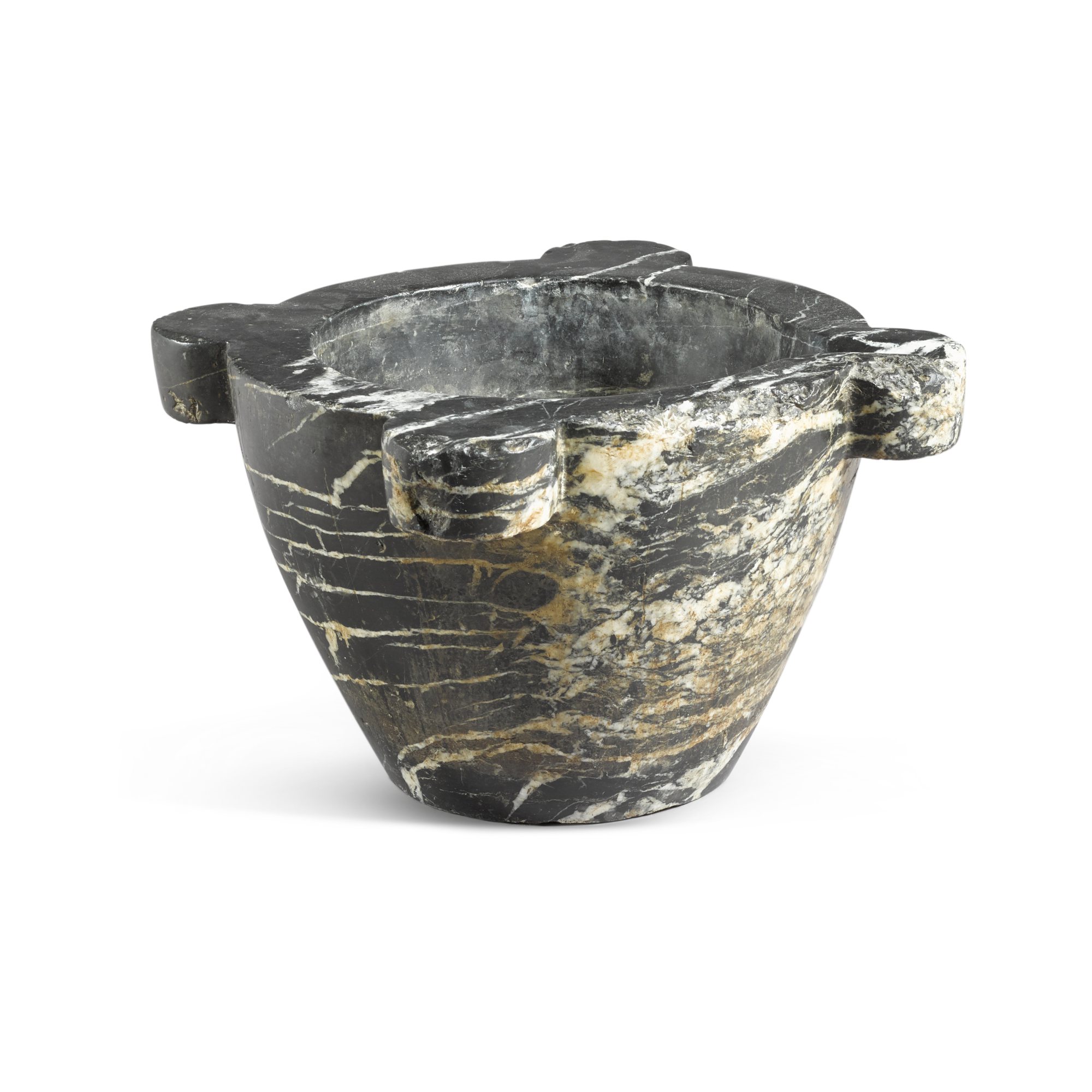 An Italian veined Nero Antico marble mortar, 17th century | Emma ...