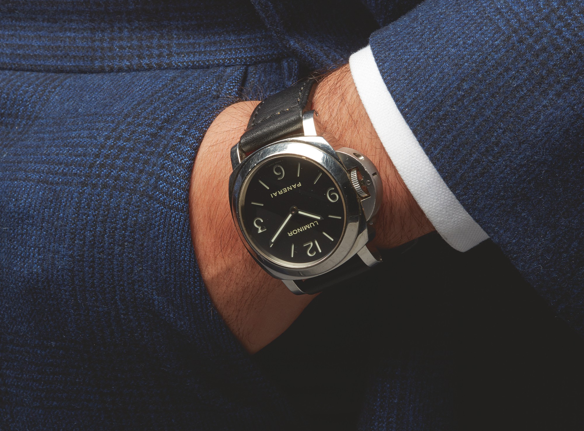PANERAI | LUMINOR PAM00219, A STAINLESS STEEL LEFT-HANDED WRISTWATCH ...
