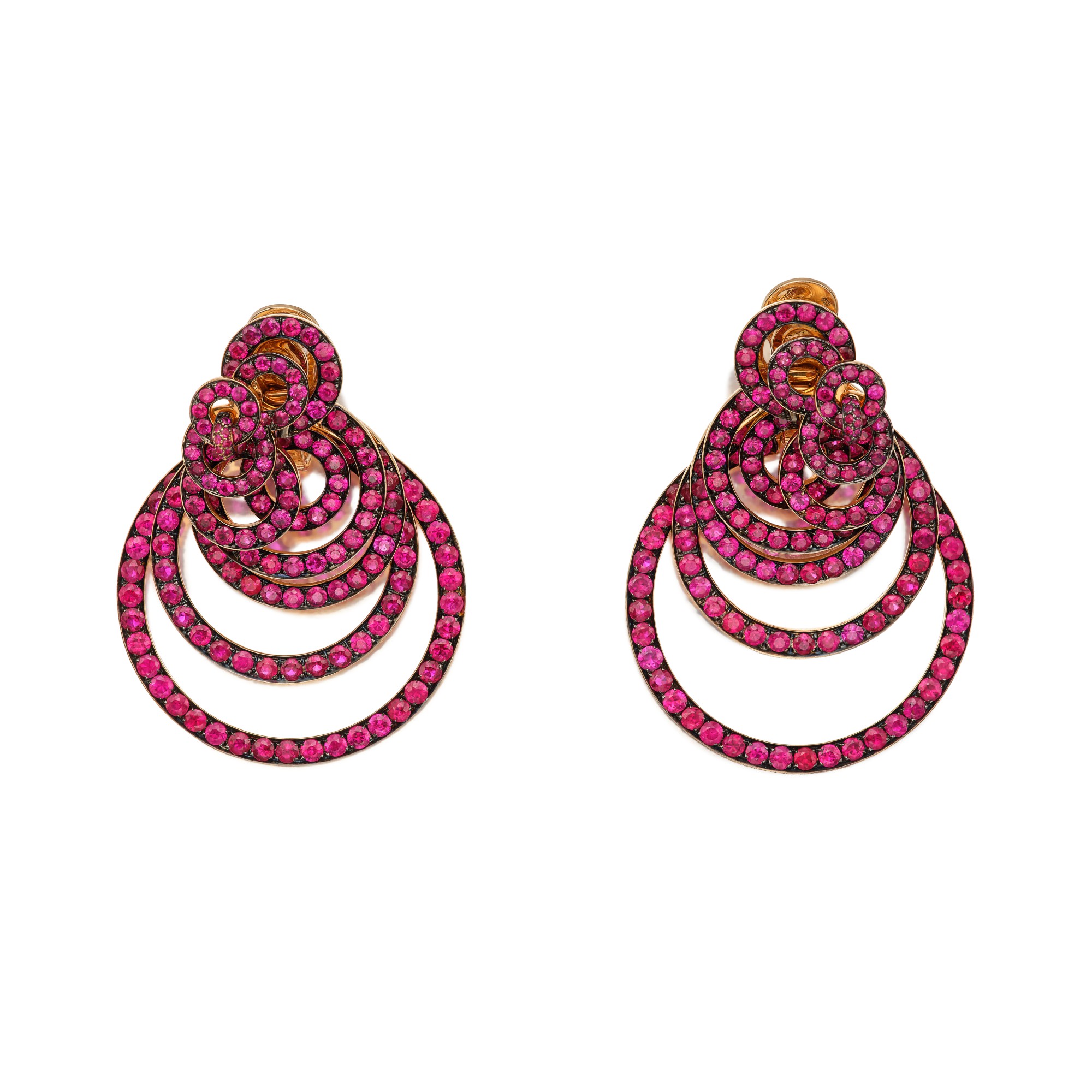Pair of Ruby 'Gypsy' Pendant-Earclips | Fine Jewels | 2021 | Sotheby's