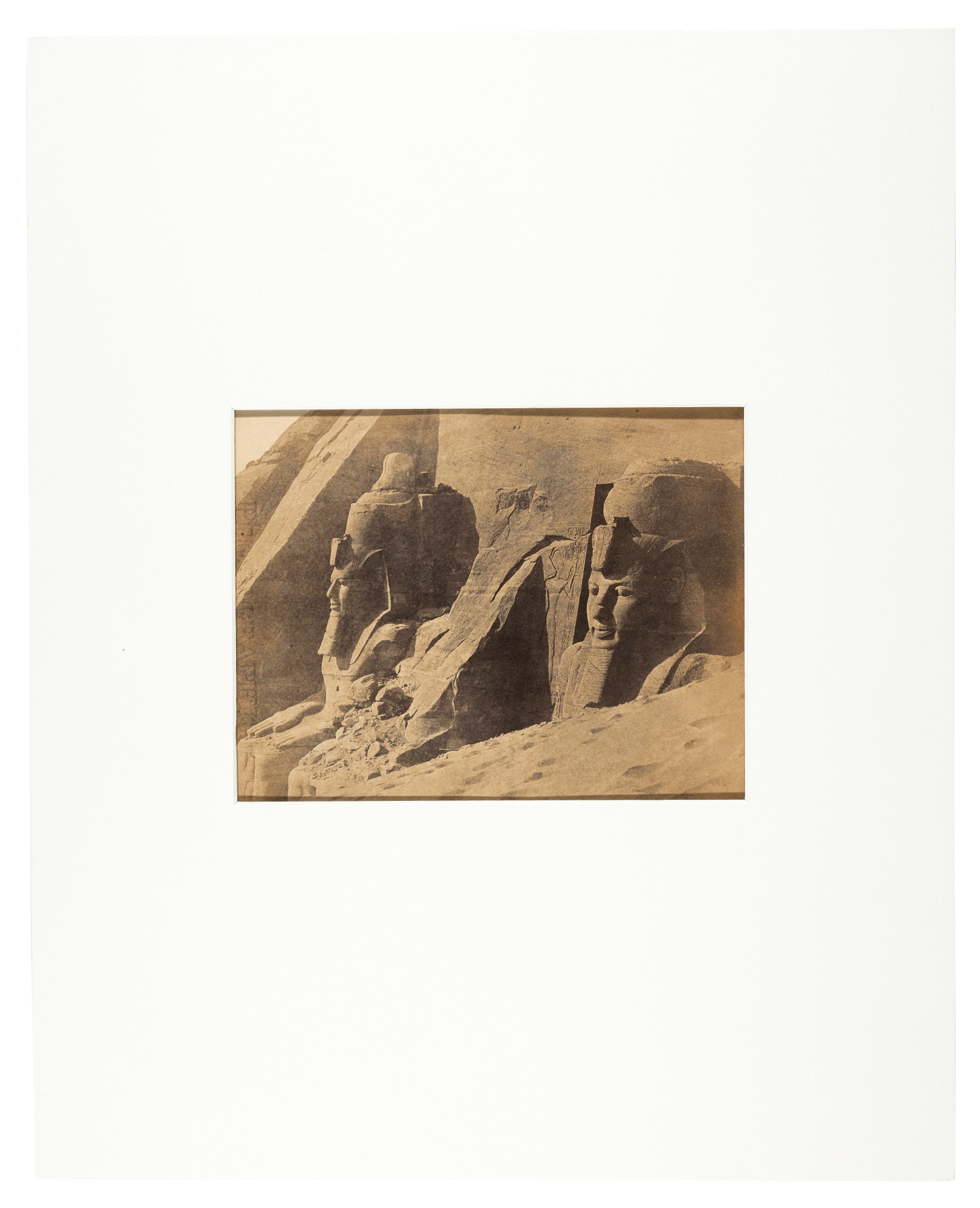 Egypt—attributed to Robert Murray | Temple of Abou Simbel, c.1857 ...