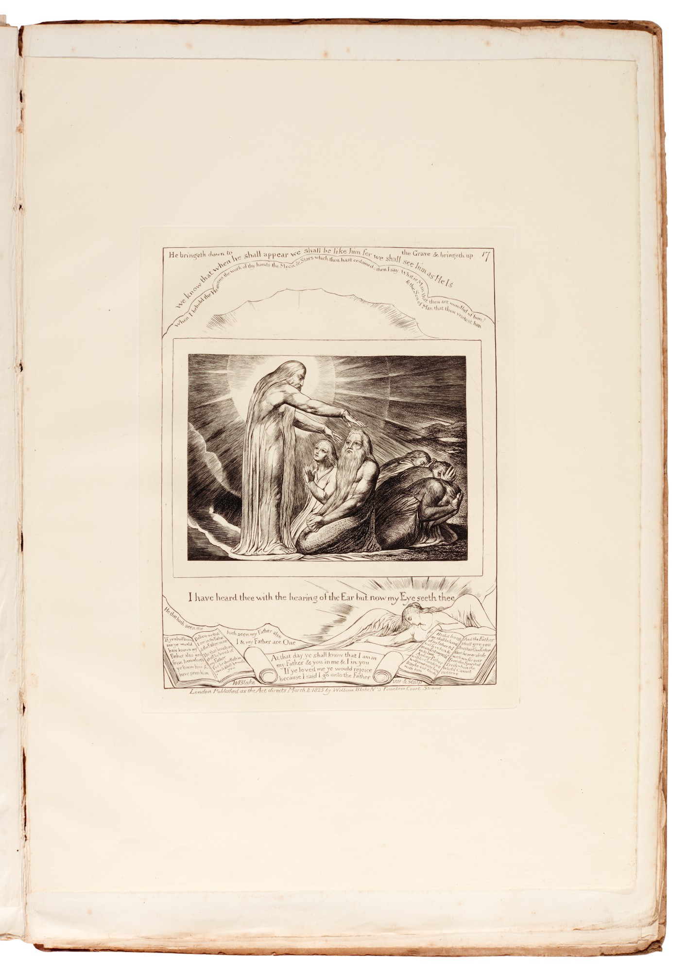 BLAKE | Illustrations of the Book of Job, 1825 [but 1826] | English ...