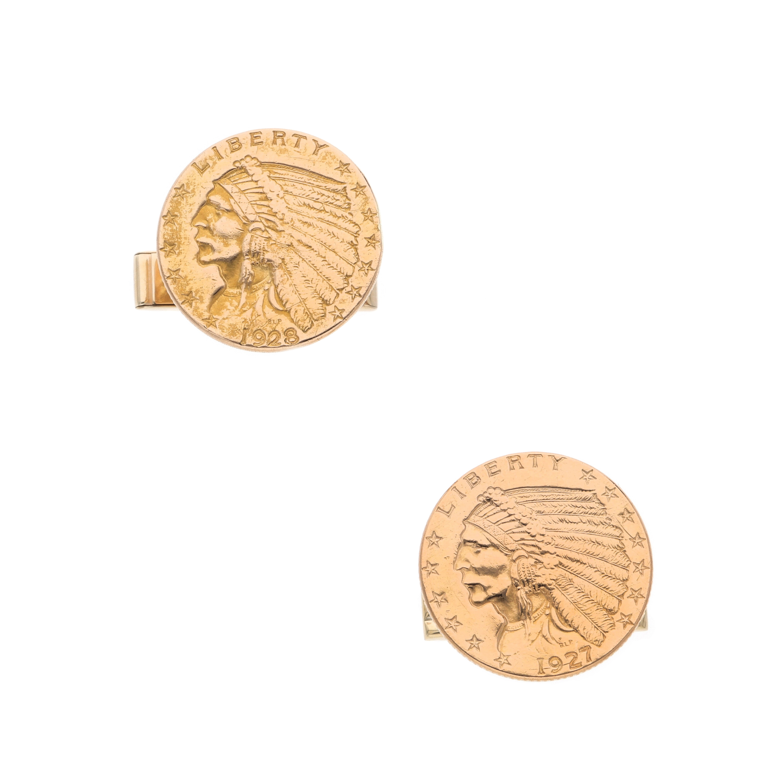 Gold Coin Cufflinks Available For Immediate Sale At Sotheby’s