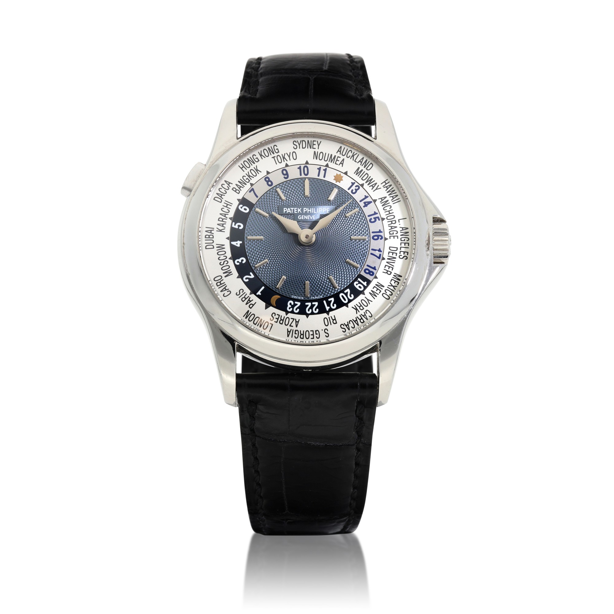 Patek Philippe | Reference 5110, A platinum world time wristwatch ...