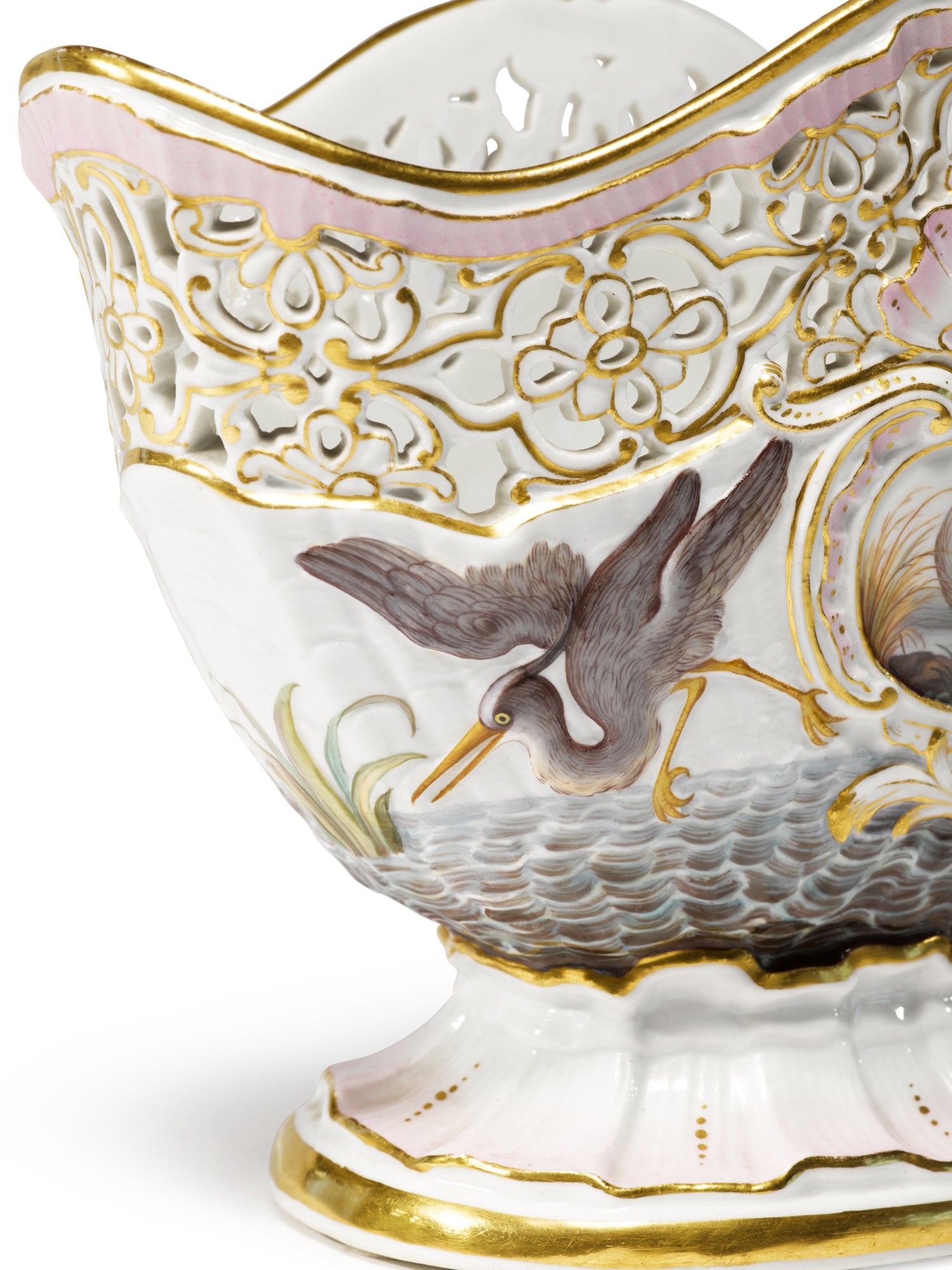 A Meissen Bottle-Holder of Swan-Service Type, 19th Century | Dining IN ...
