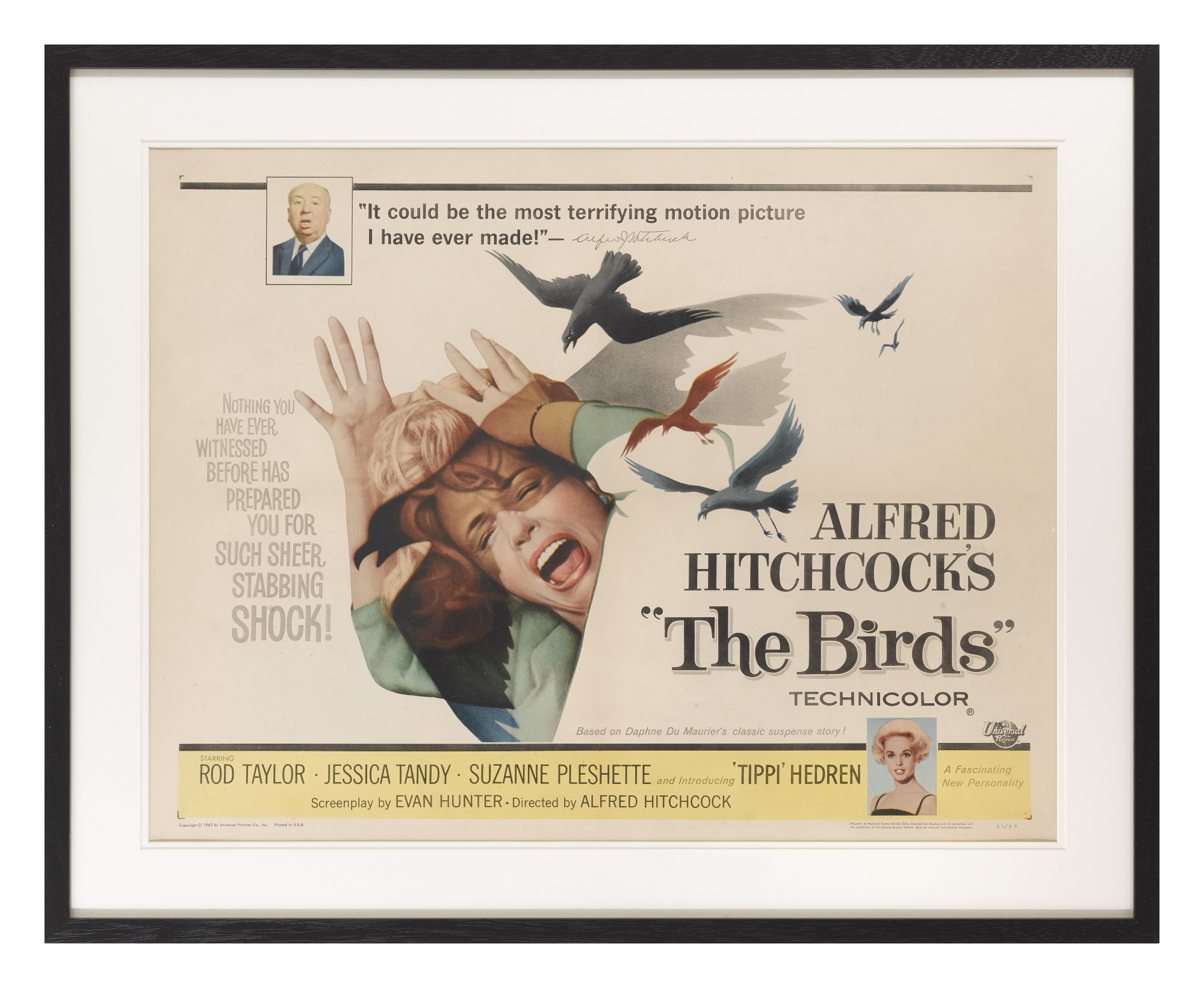 The Birds (1963), poster, US | Original Film Posters | 2022 | Sotheby's