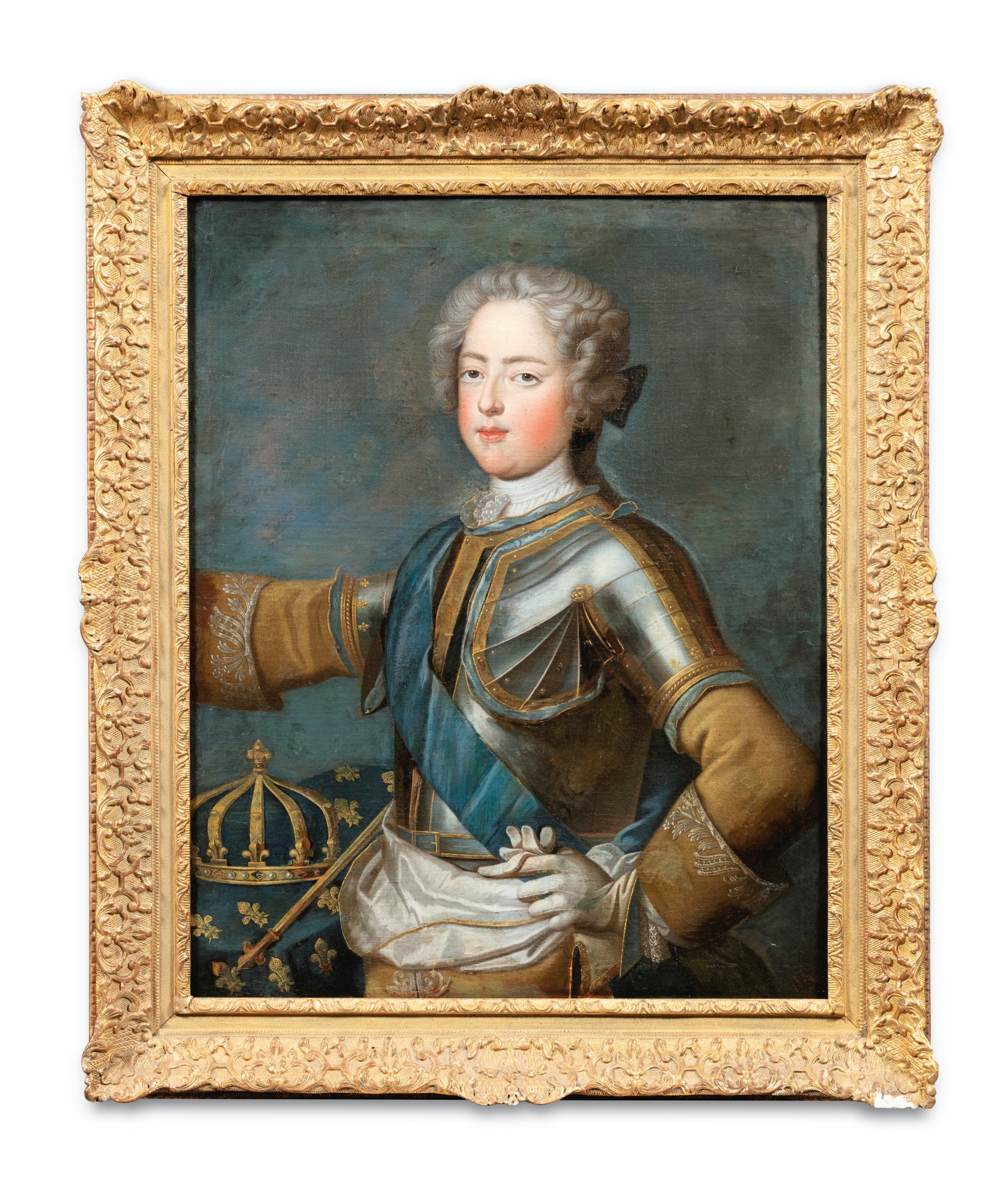 Portrait of Louis XV as a child with an armour | Saint-Calais, un ...