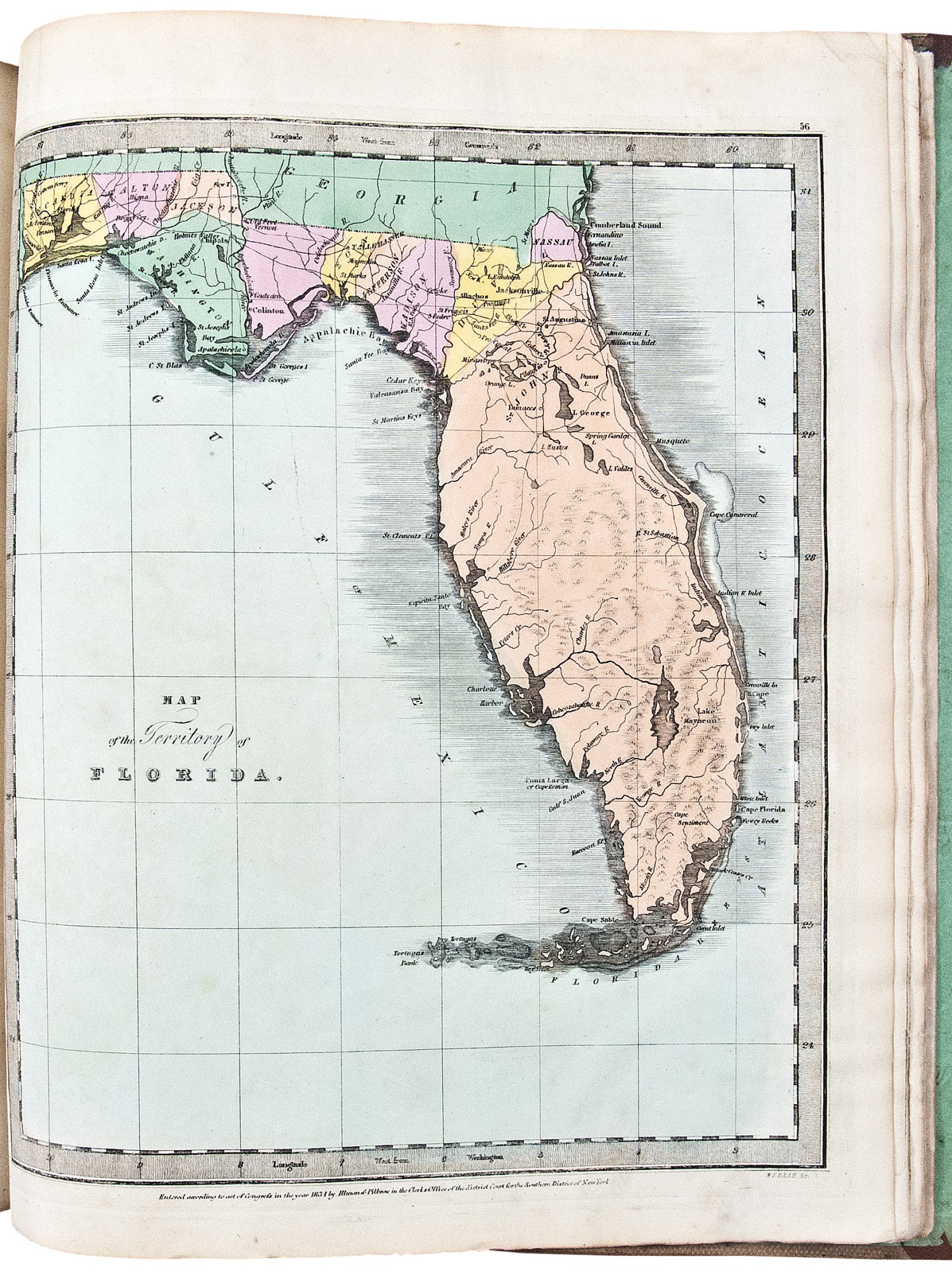 Burr, David H. An important work from one of the great early American ...