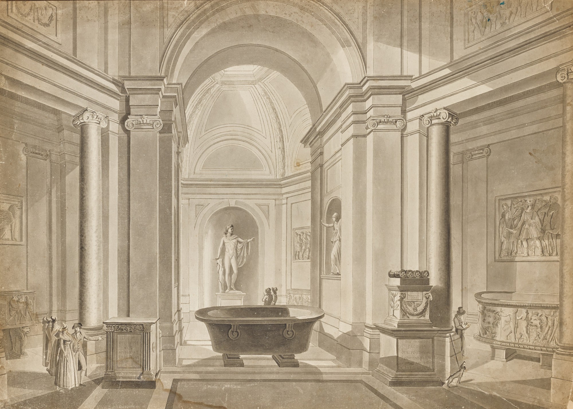 Fourteen Views of the Museo Pio-Clementino, Rome | Town & Country: A ...