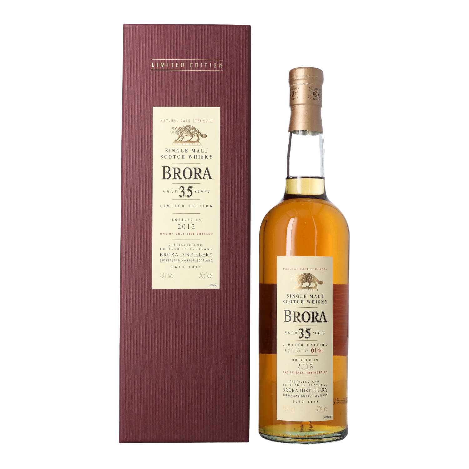 Brora Eleventh Annual Release 35 Year Old 48.1 abv NV (1 BT70) | Whisky ...