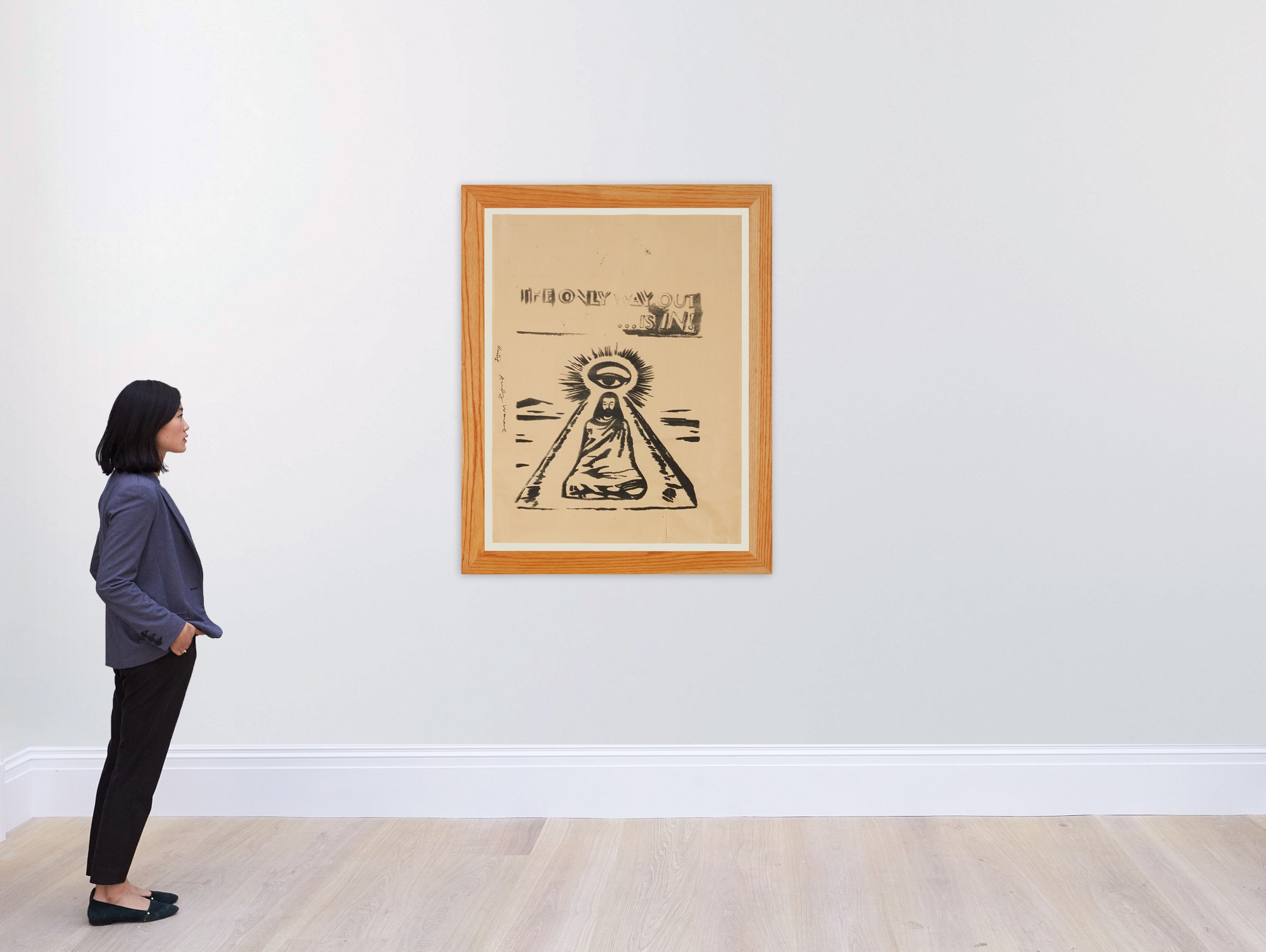 ANDY WARHOL | UNTITLED (JESUS) | Dear Keith: Works from the Personal ...