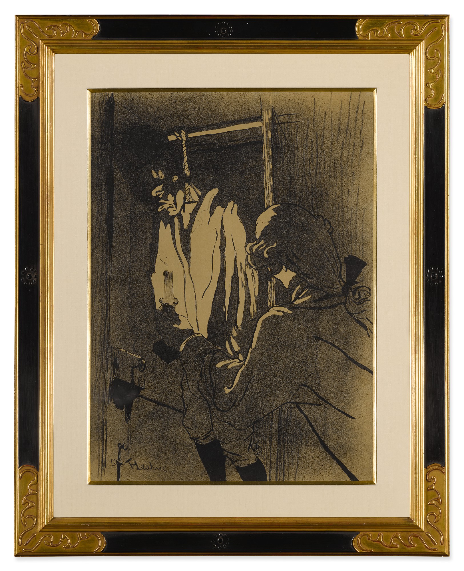 LE PENDU (D. 340; ADR. 2; W. P2) | Belle Époque and Beyond: Prints from ...