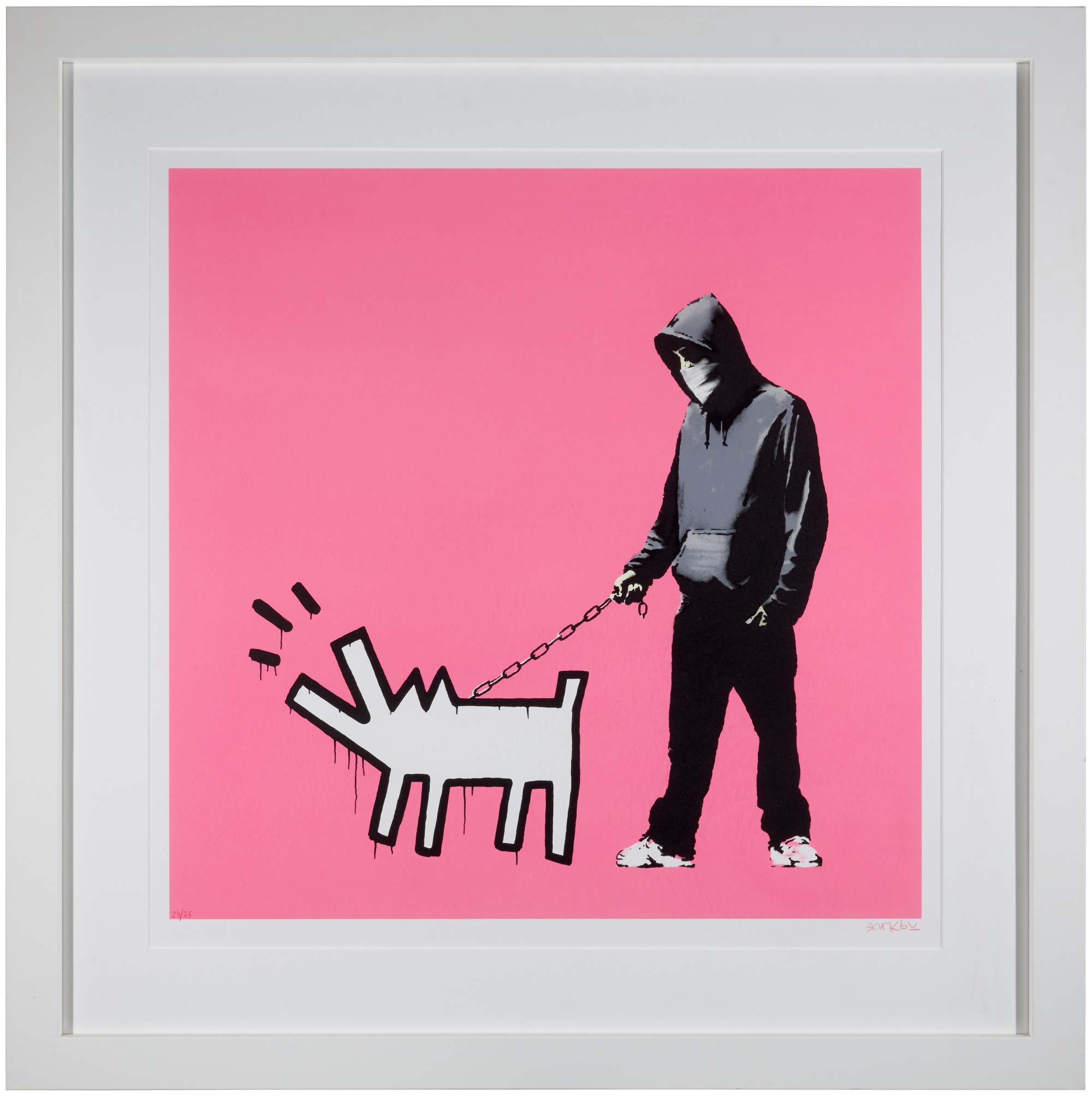 Choose Your Weapon - Bright Pink | Banksy | 2021 | Sotheby's