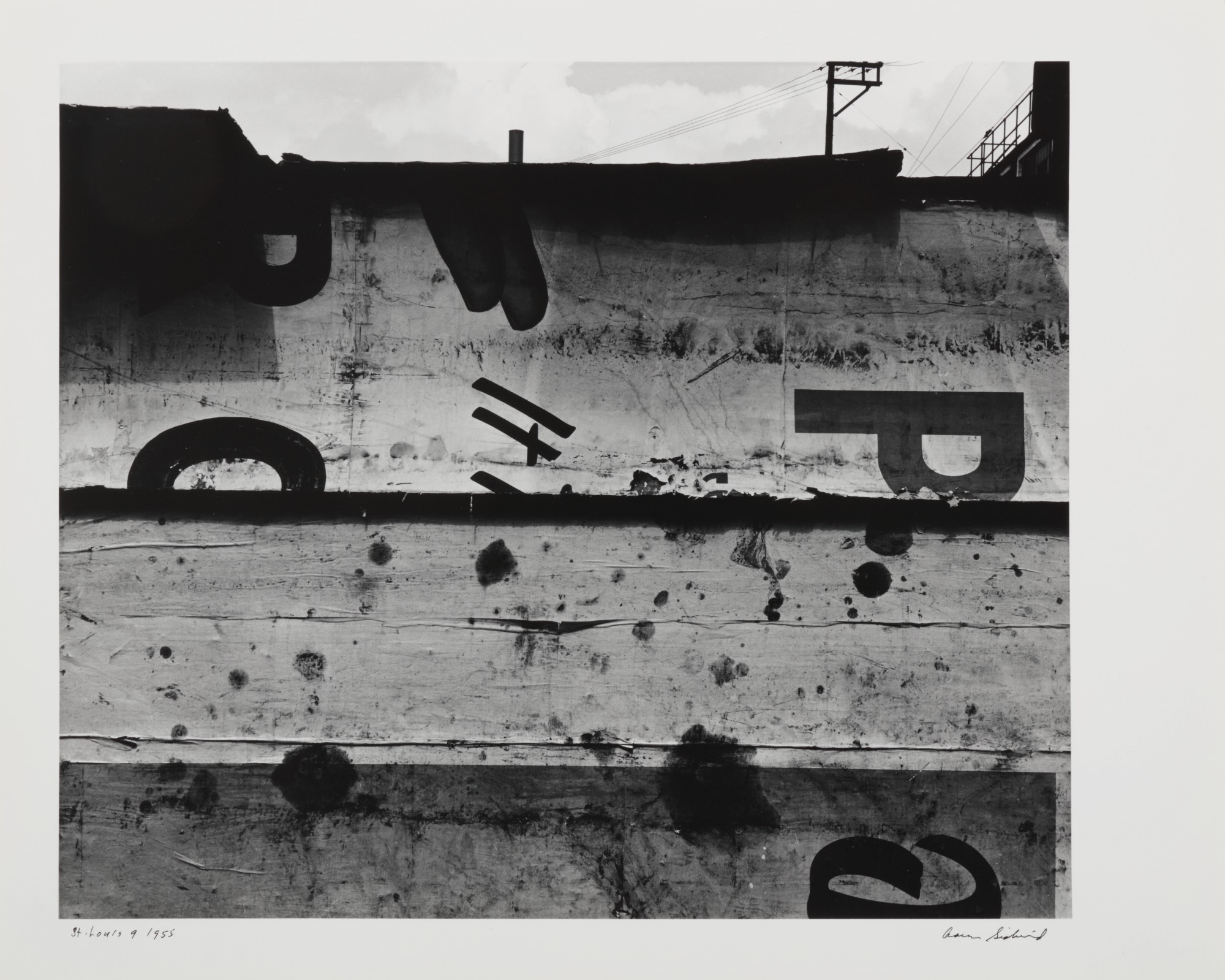 Aaron Siskind: 75th Anniversary Portfolio | Photographs from the Ginny ...